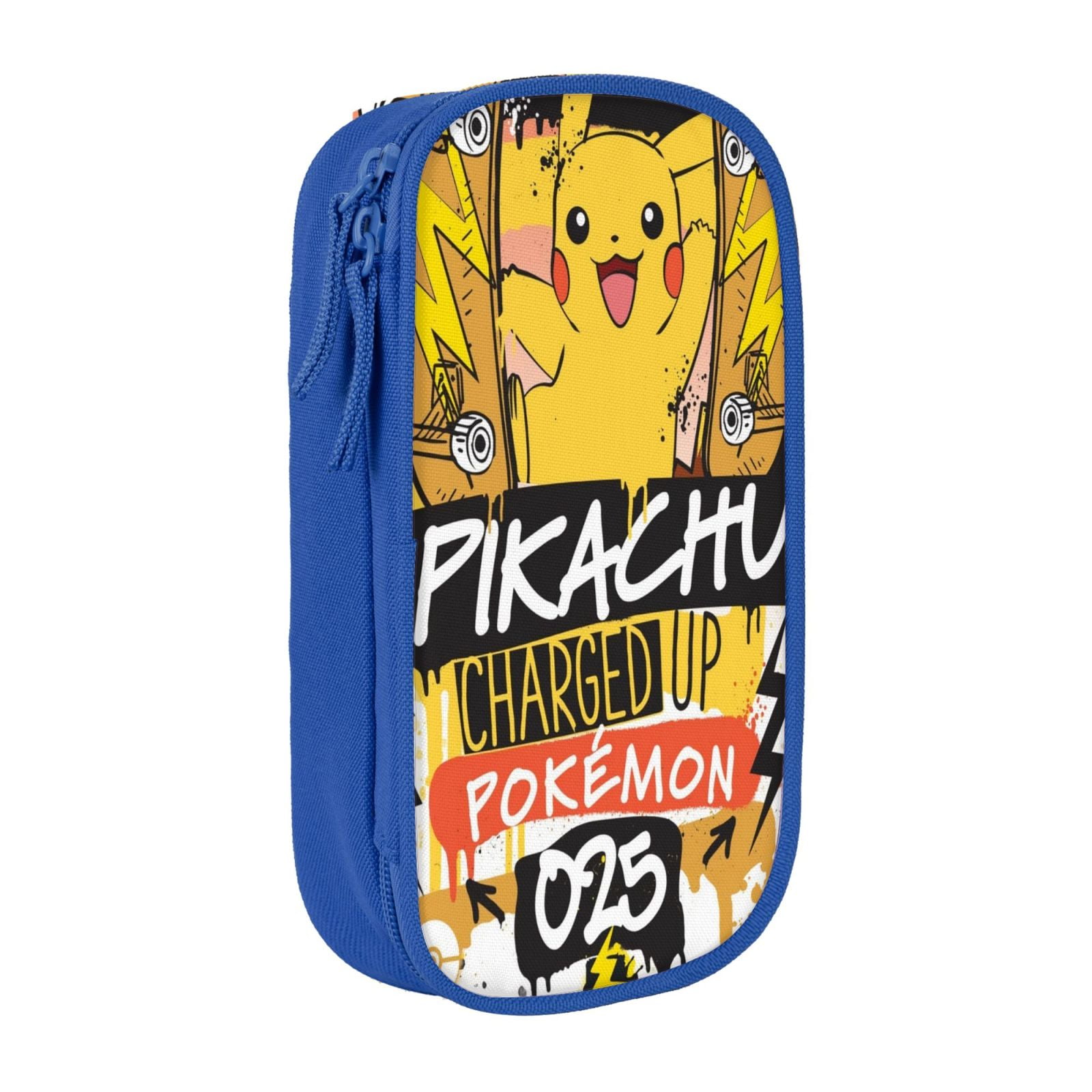 Pokemon-Pikachu Game Pencil Case,Pencil Pouch,Large Capacity Pencil ...