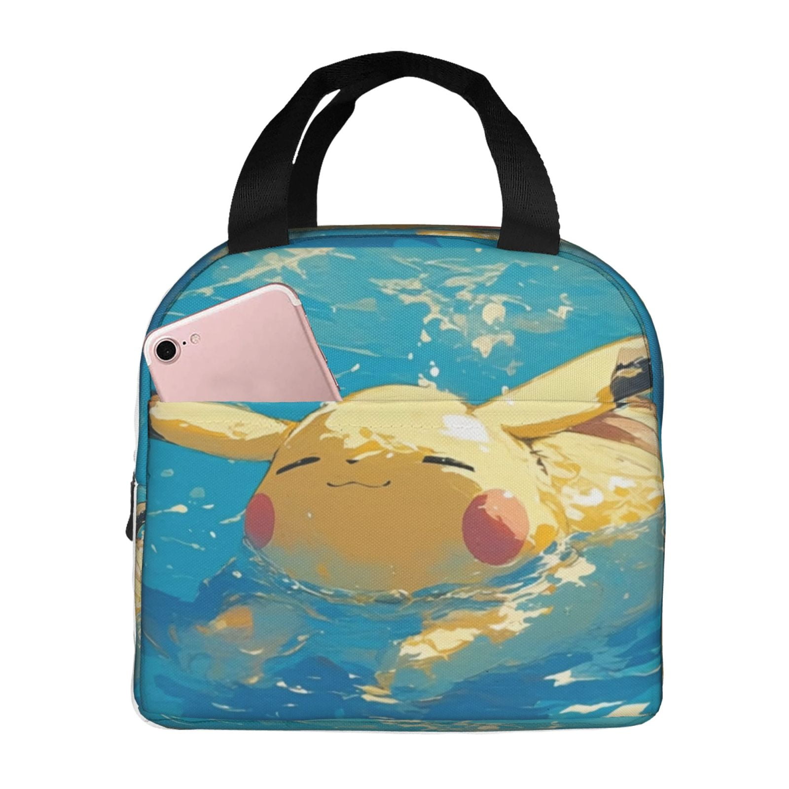 Pokemon-Pikachu Game Swimming Lunch Box for Women/Men,Insulated Lunch ...