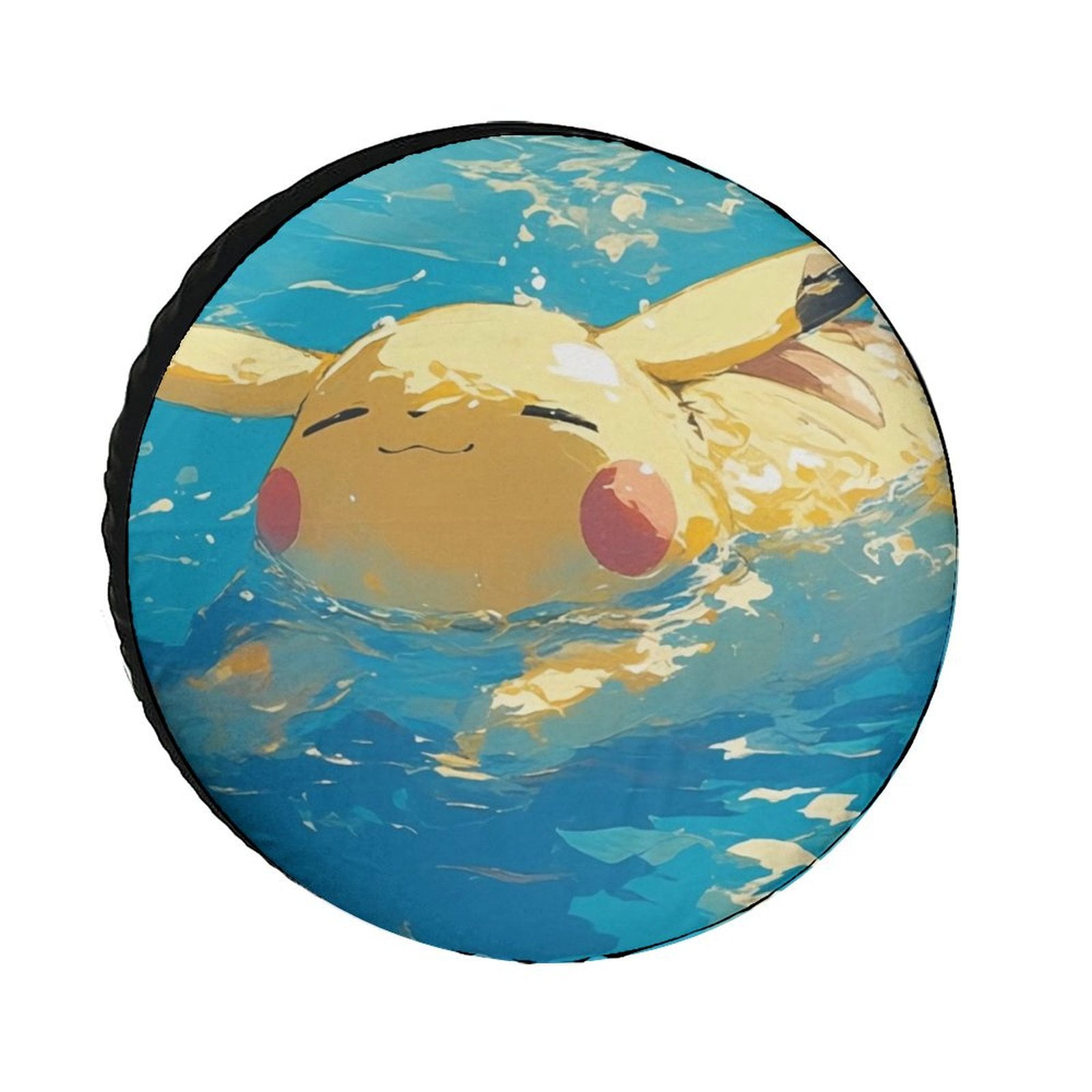 Pokemon-Pikachu Game Swimming Waterproof Oxford Tire Covers, Spare ...