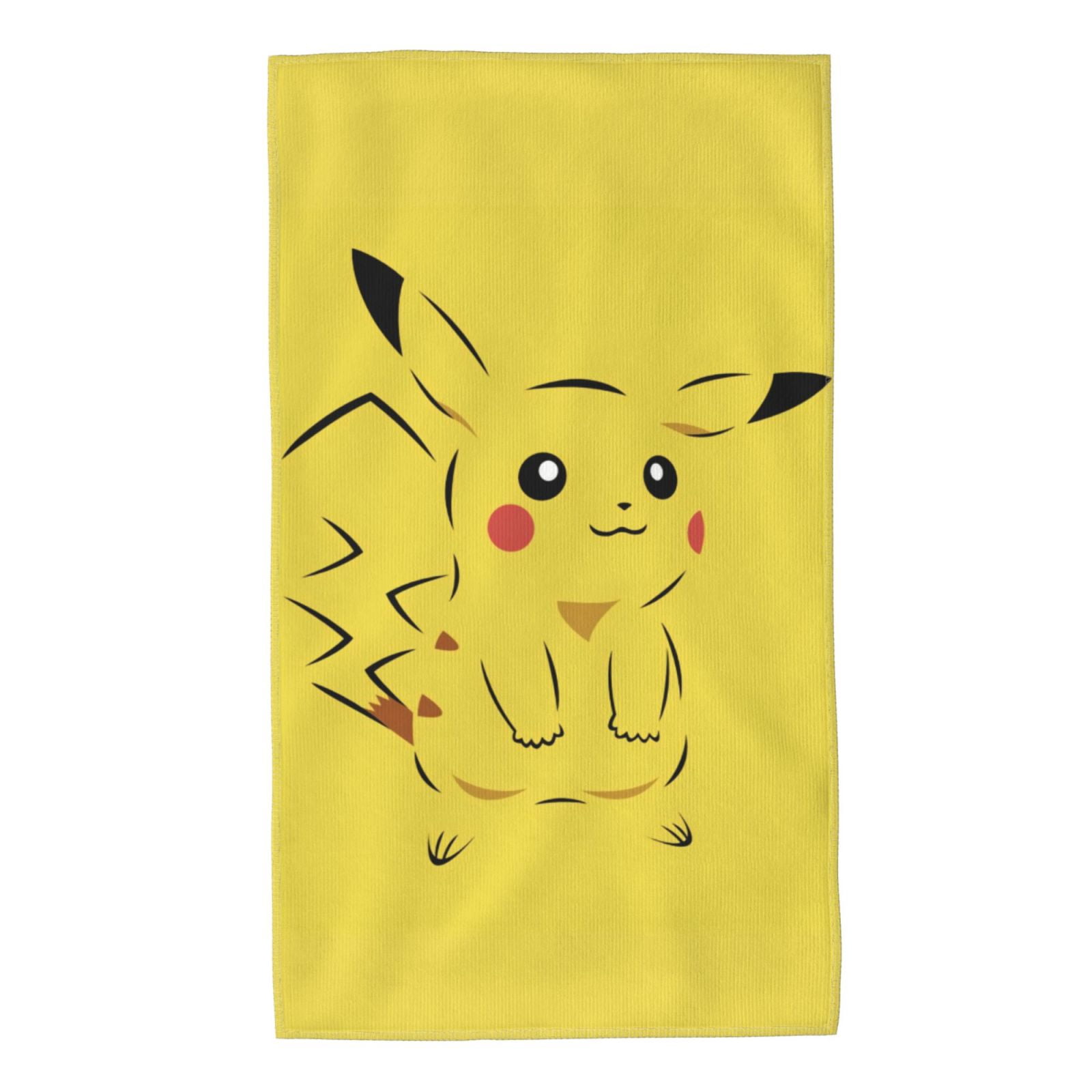 Pokemon-Pikachu Game Towels,Towels for Bathroom,Hand Towels ...