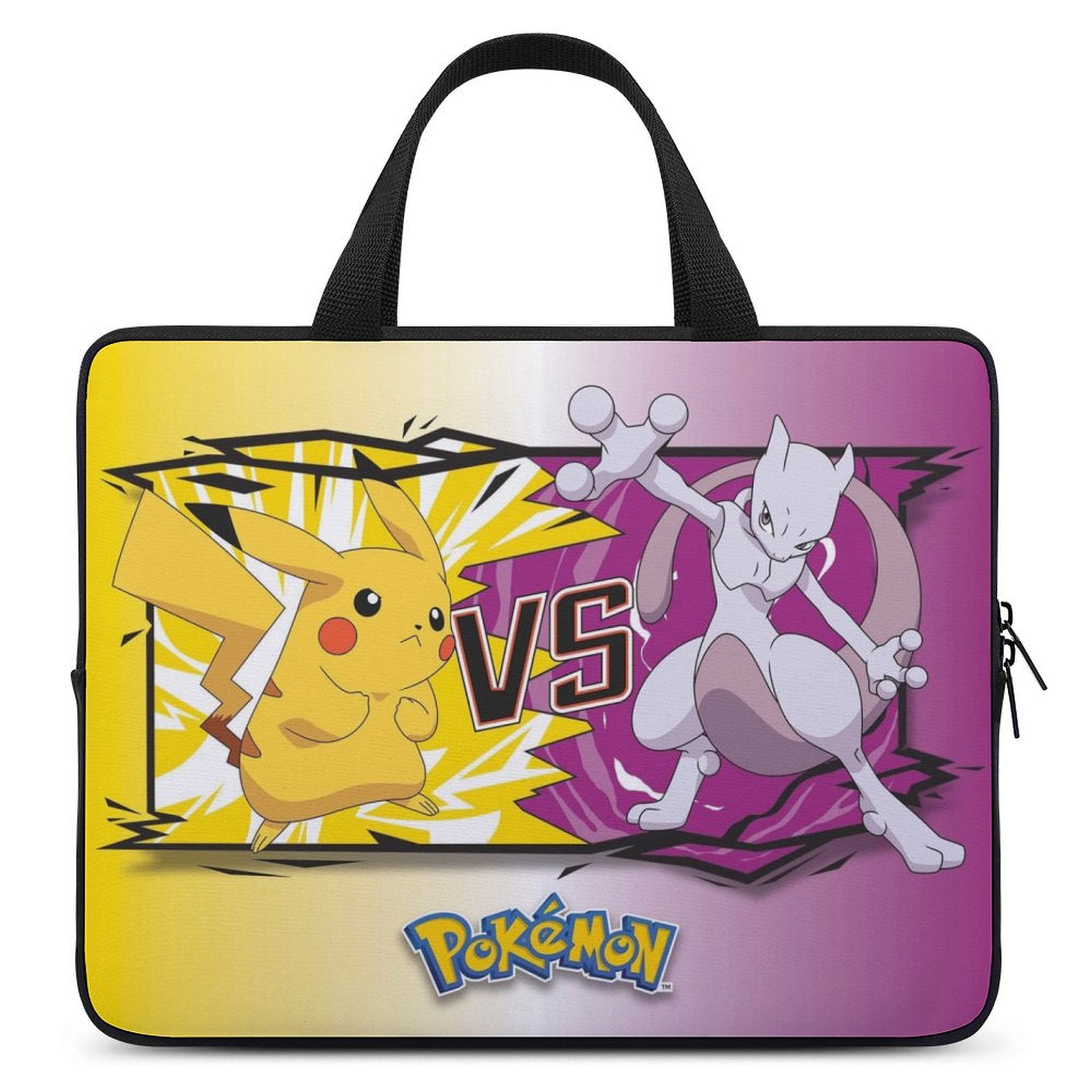 Pokemon-Pikachu Game Versus Laptop sleeve with Handle, Laptop Case ...