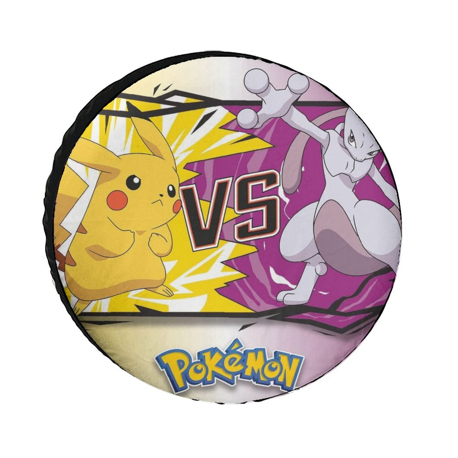Pokemon-Pikachu Game Versus Waterproof Oxford Tire Covers, Spare Wheel ...
