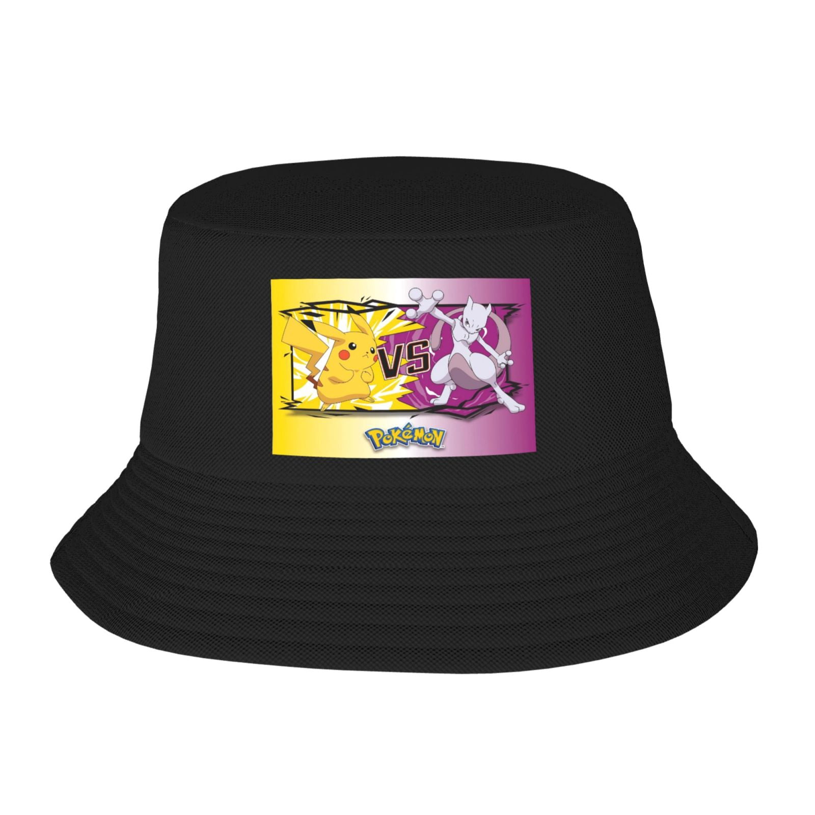 Pokemon-Pikachu Game Versusadult Fisherman Bucket Hat - Unisex Cotton ...