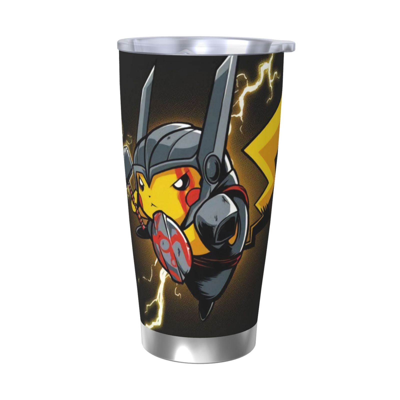 Pokemon-Pikachu Game Water Bottle 20oz,Pokemon-Pikachu Game Coffee Cups ...