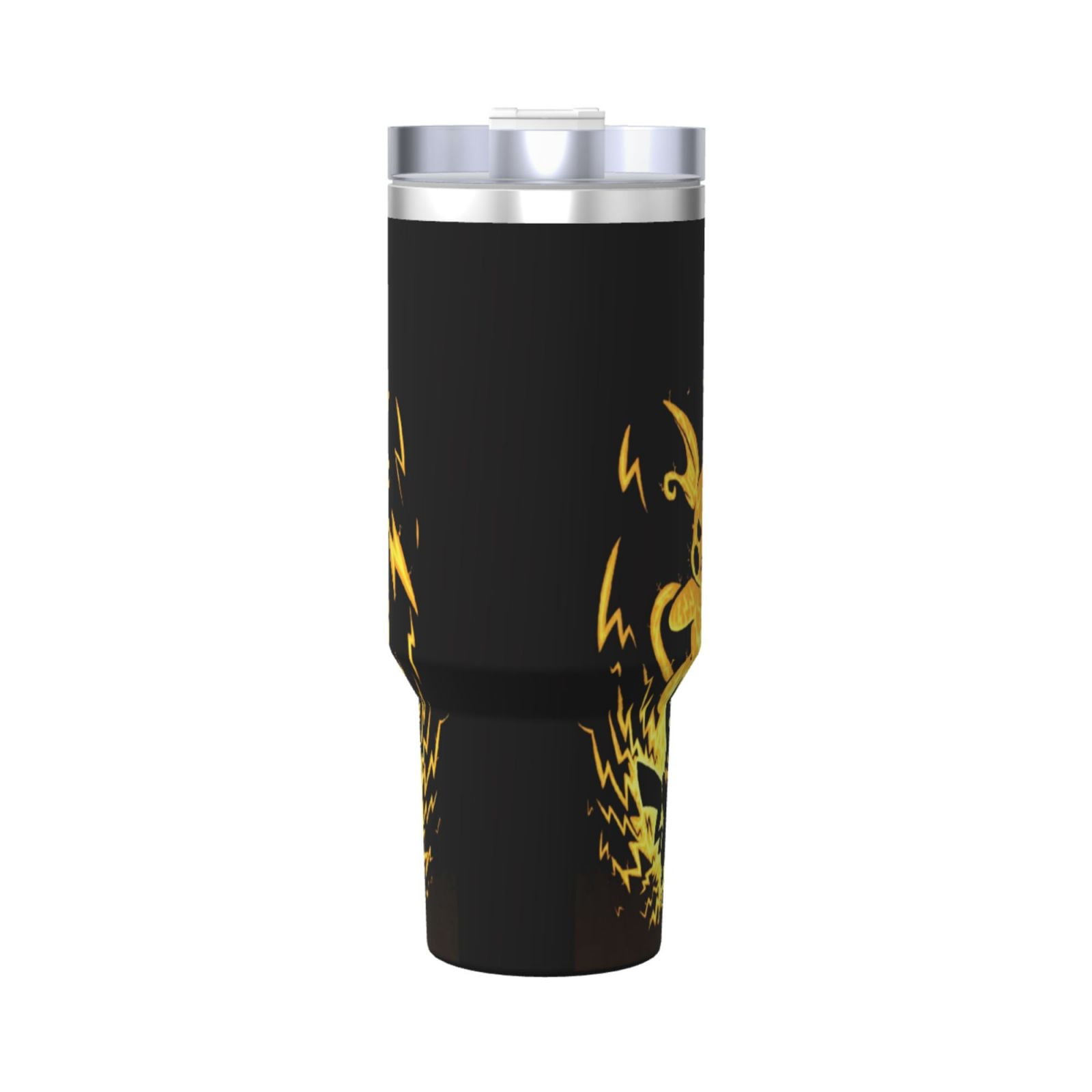 Pokemon-Pikachu Game Water Bottle,Coffee Cups,40oz Stainless Steel ...
