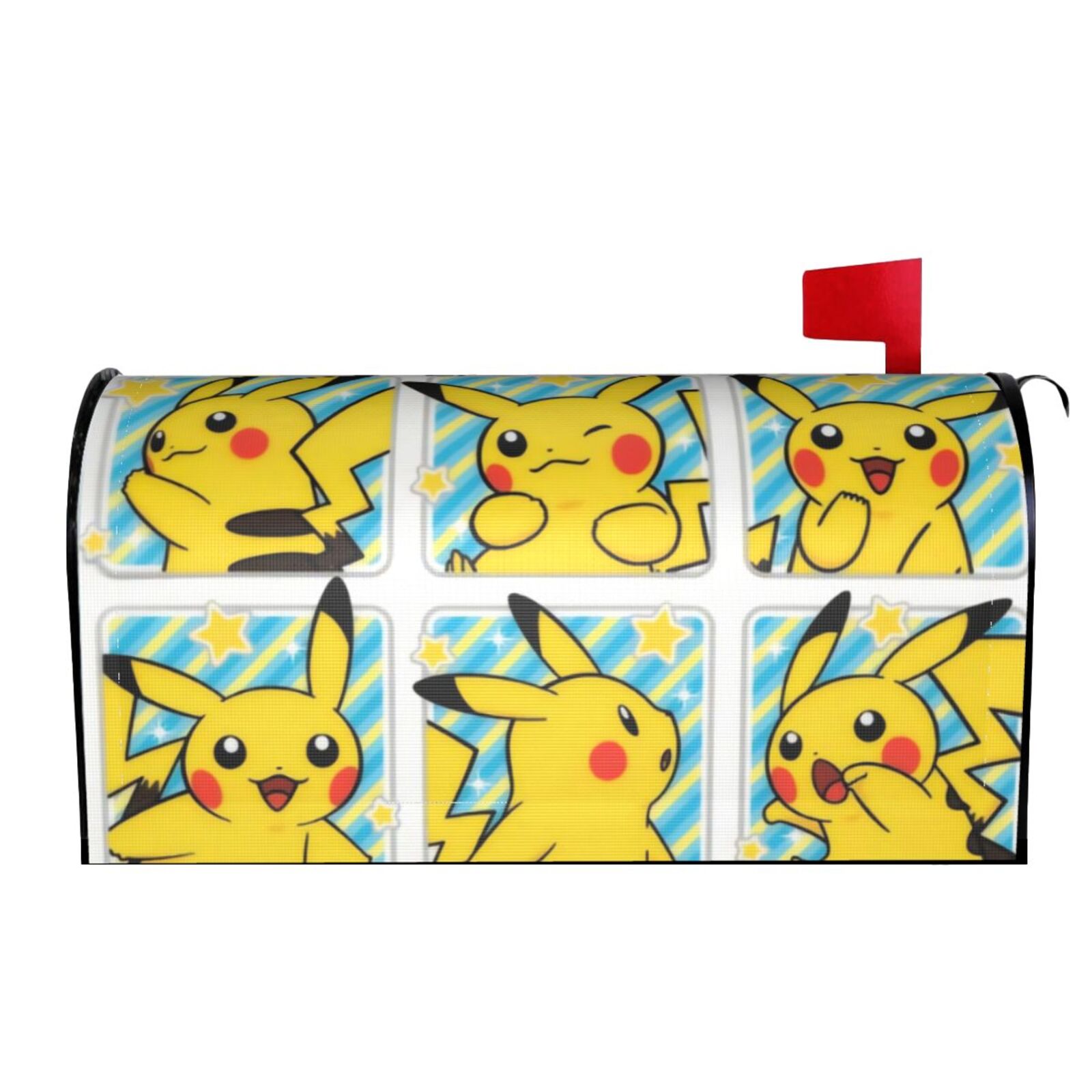 Pokemon-Pikachu Game121 Cartoon Character Mailbox Cover Magnetic ...