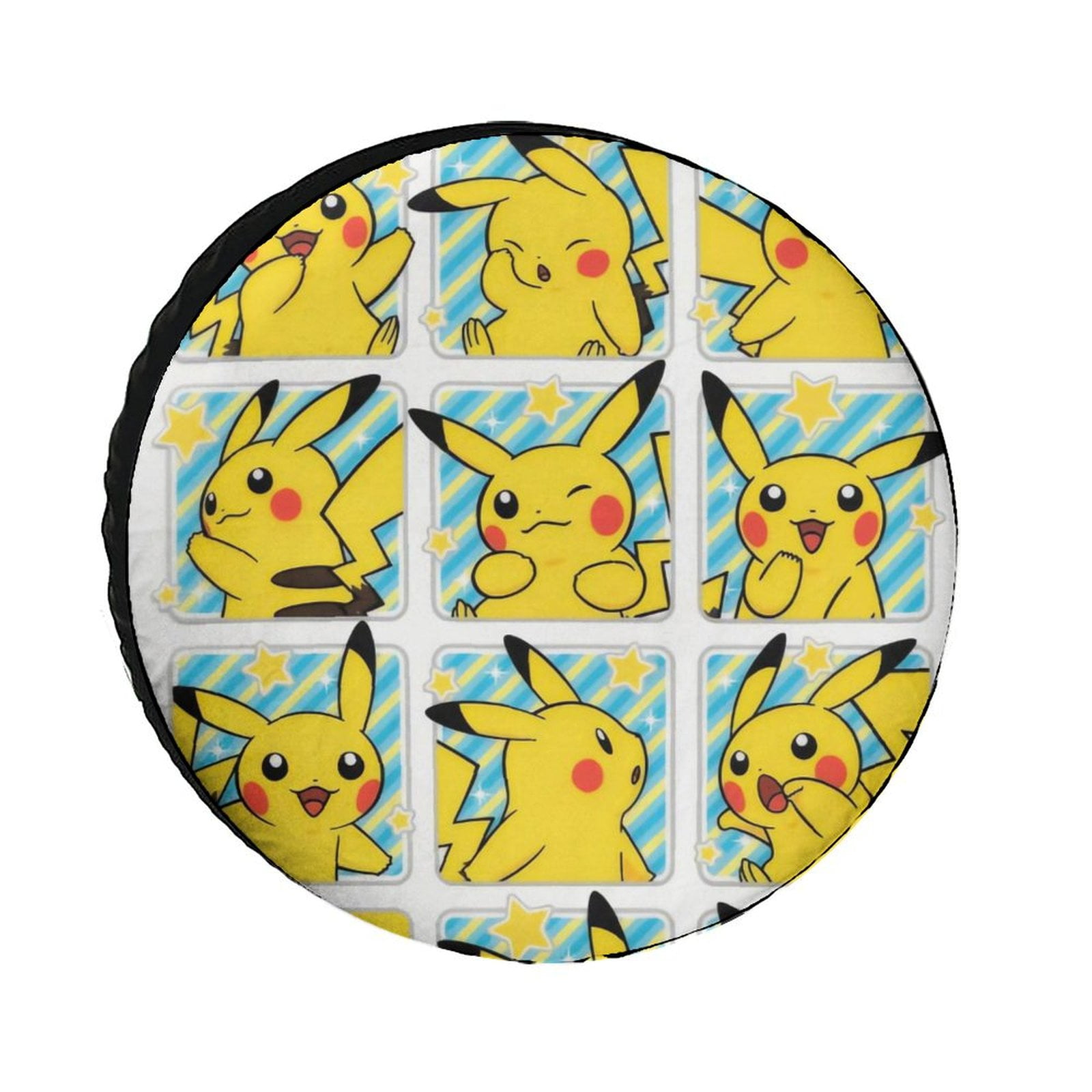 Pokemon-Pikachu Game121 Waterproof Oxford Tire Covers, Spare Wheel ...