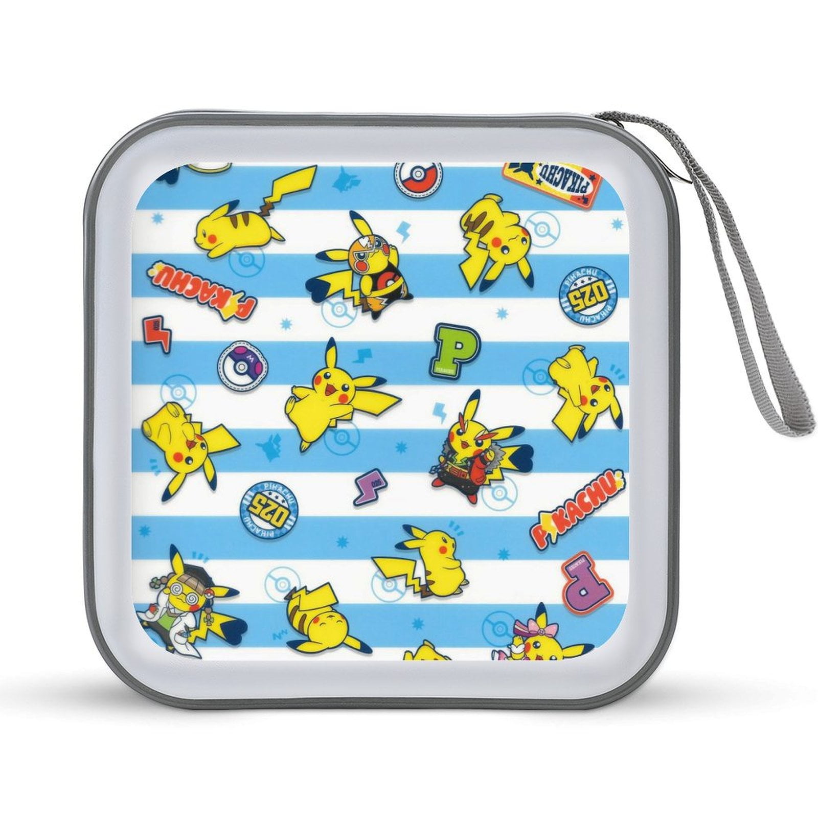 Pokemon-Pikachu Game2 CD Case, 40 Capacity VCD/DVD Case Holders Wallet ...