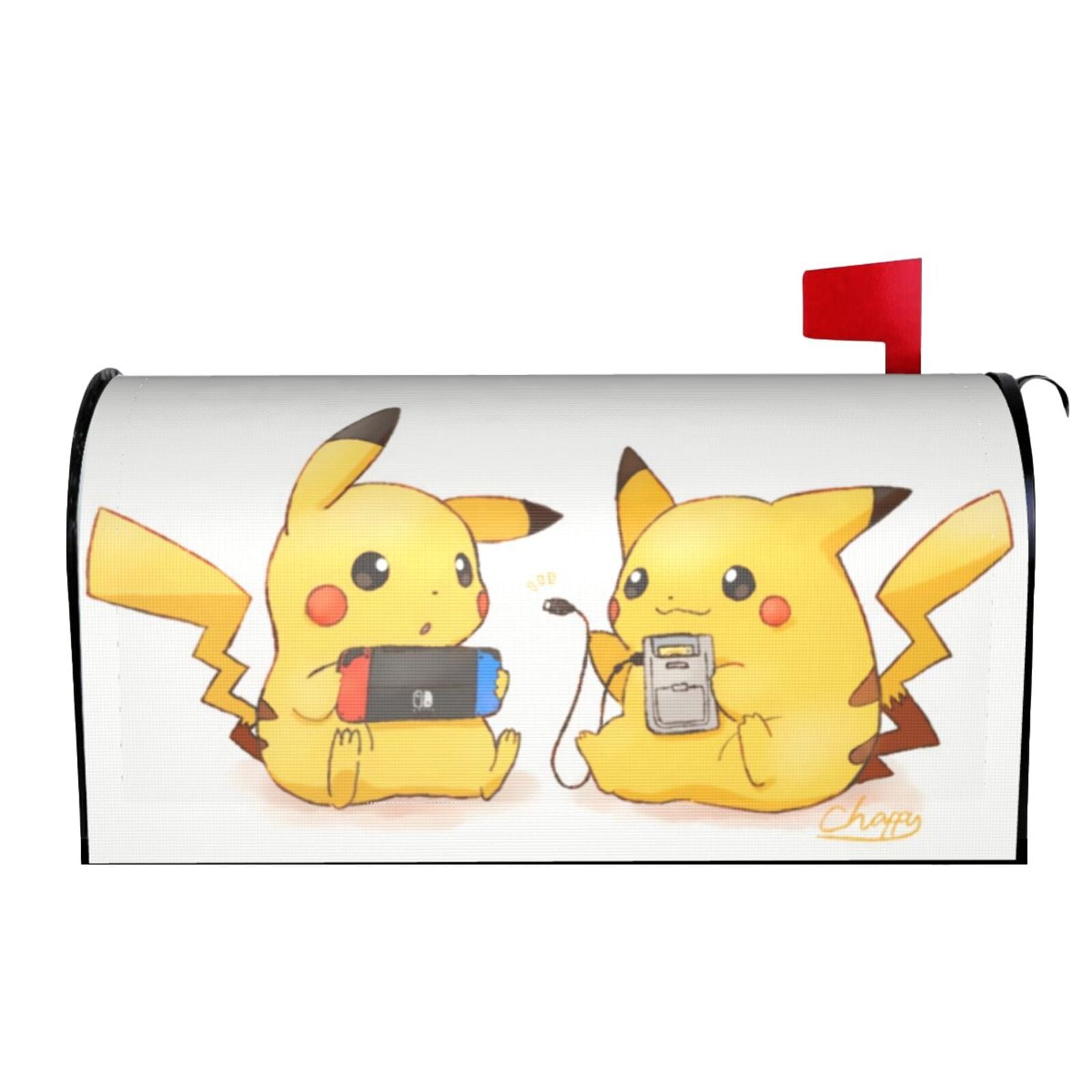 Pokemon-Pikachu Game22 Cartoon Character Mailbox Cover Magnetic ...