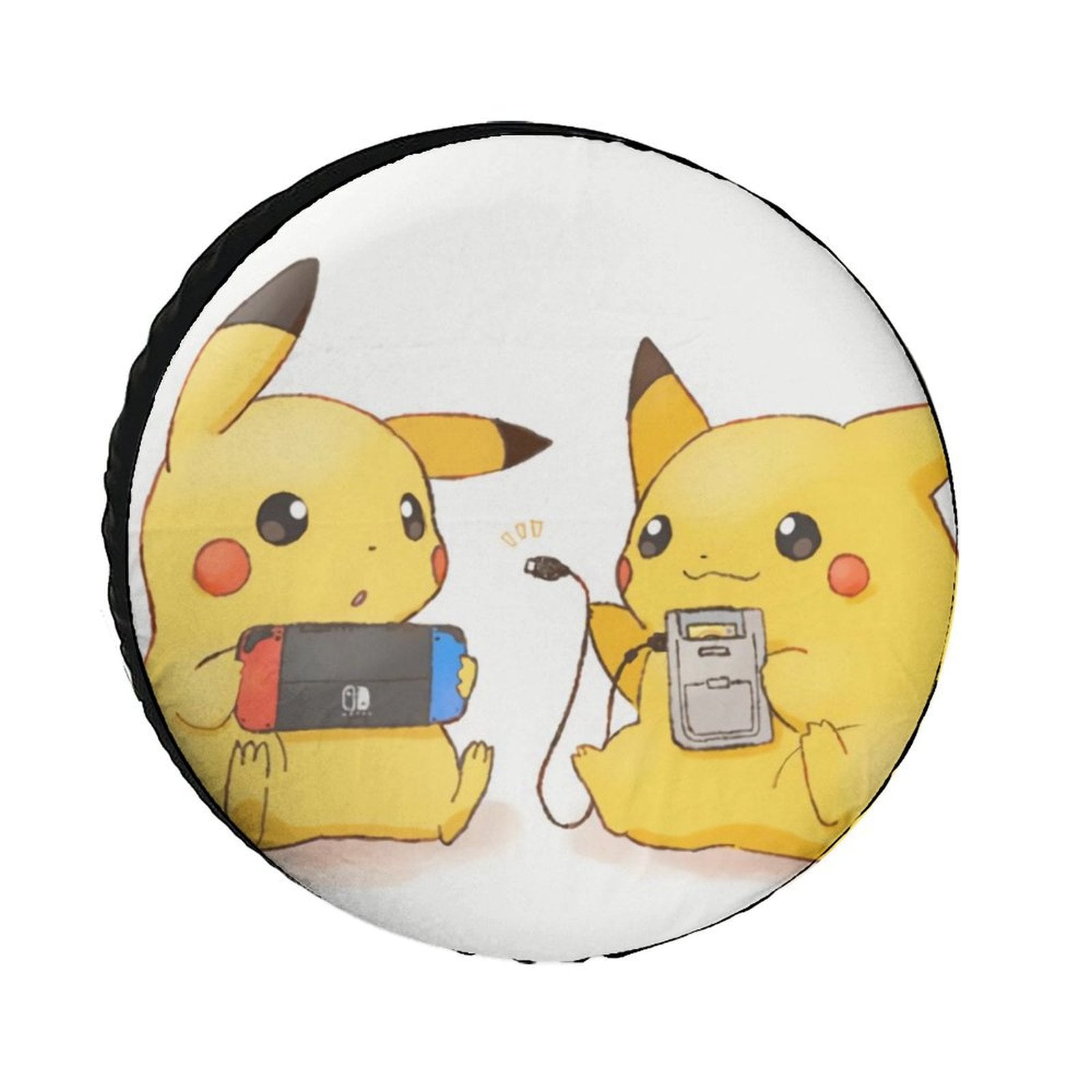 Pokemon-Pikachu Game22 Waterproof Oxford Tire Covers, Spare Wheel ...