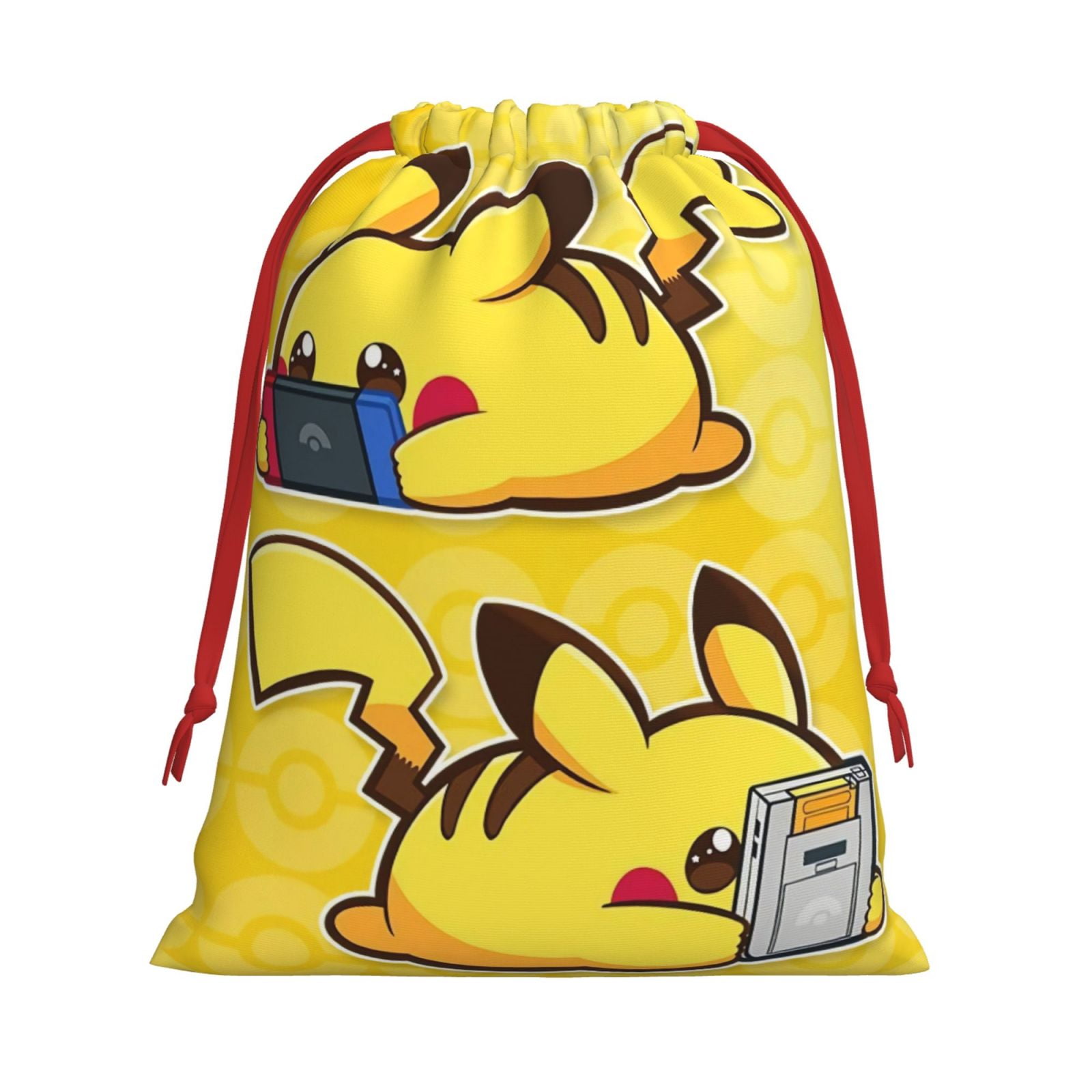 Pokemon-Pikachu Game33 Drawstring Bag For Kids Adults Gifts Drawstring ...