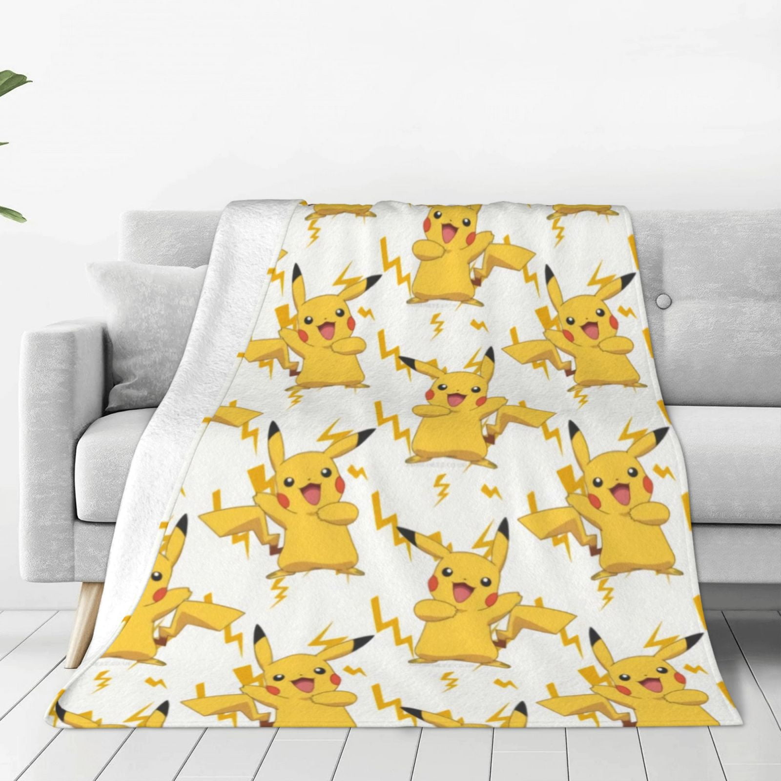 Pokemon-Pikachu Game34 Blanket Cartoon Blanket Home Cute Blankets for ...