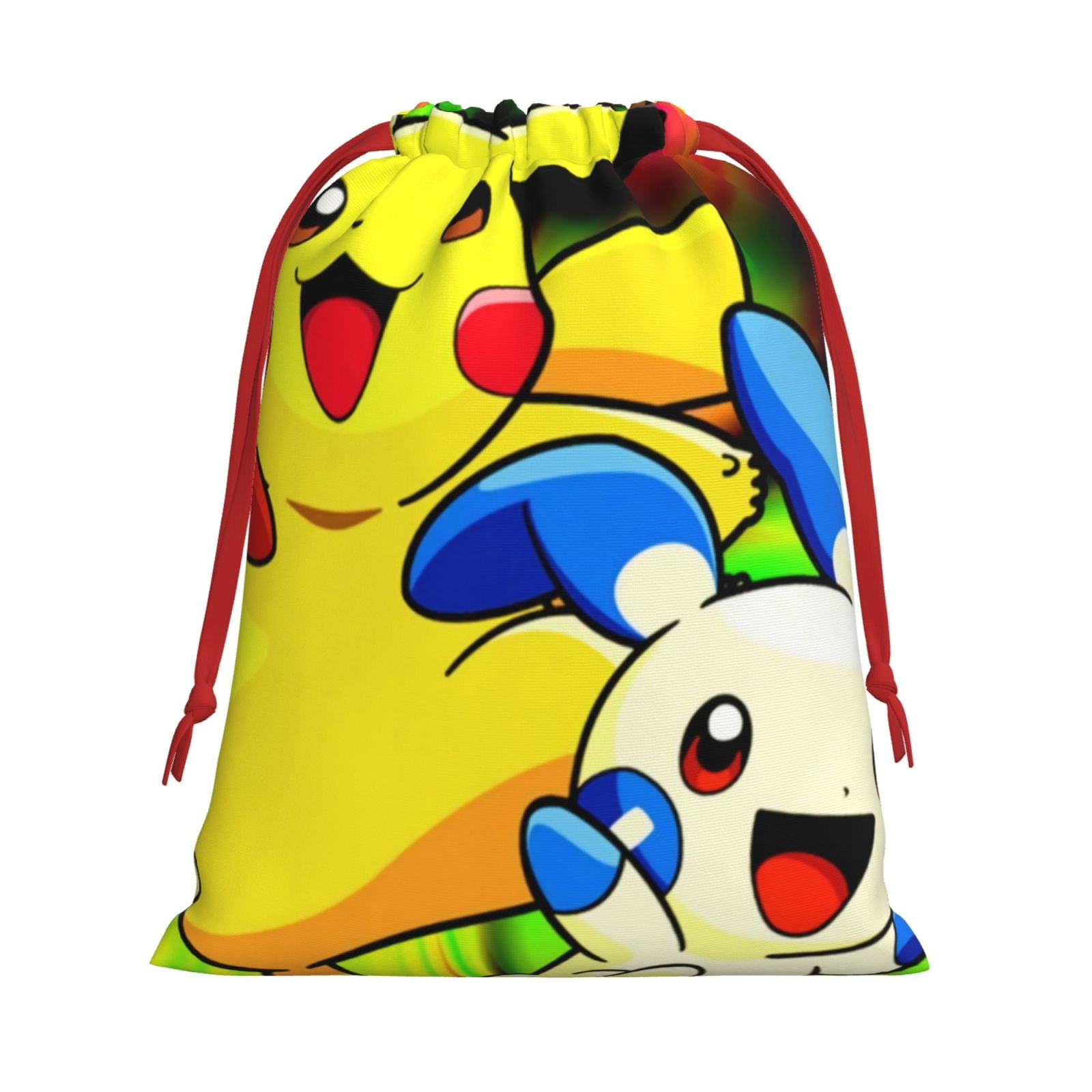 Pokemon-Pikachu Game456 Drawstring Bag For Kids Adults Gifts Drawstring ...