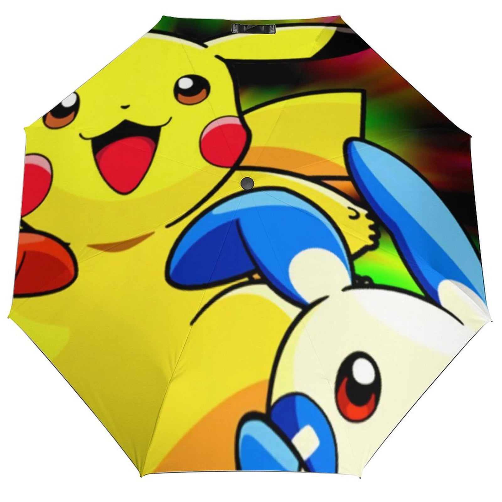Pokemon-Pikachu Game456 Travel Automatic Folding Rain Umbrellas with ...