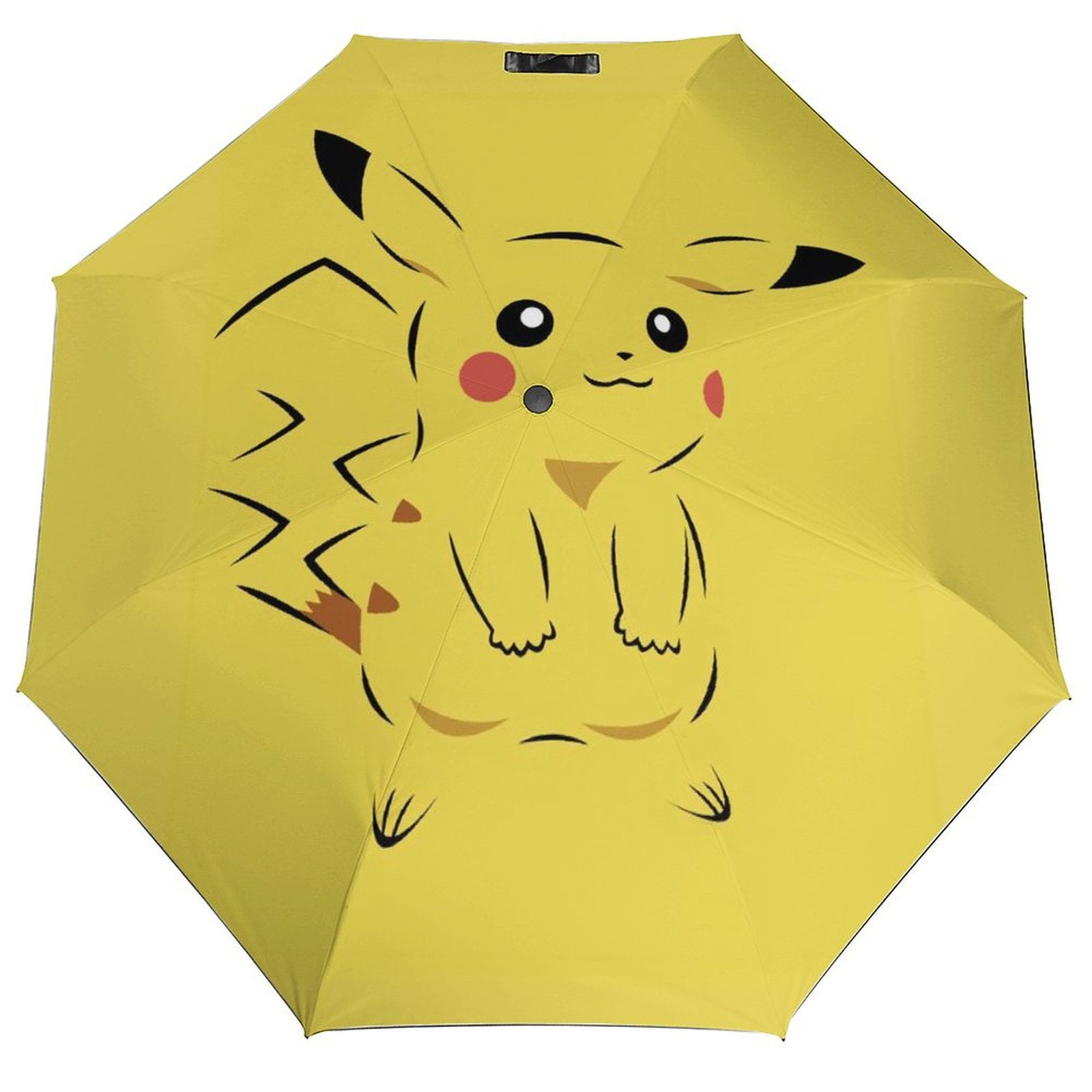 Pokemon-Pikachu Game467 Travel Automatic Folding Rain Umbrellas with ...