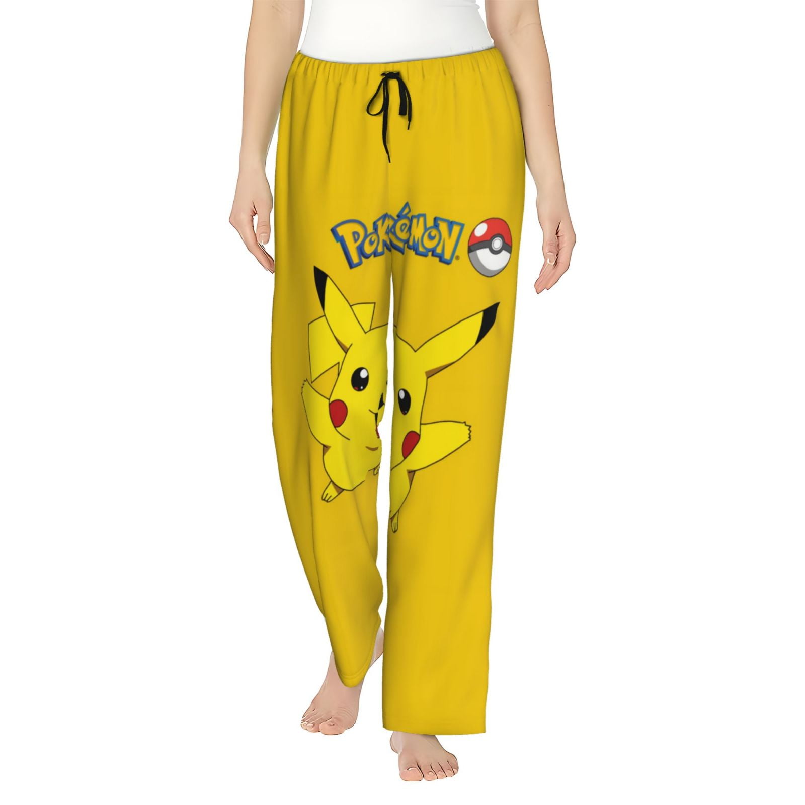 Pokemon-Pikachu Game666 Women'S Pajama Pants，Soft Pajama Pants For ...