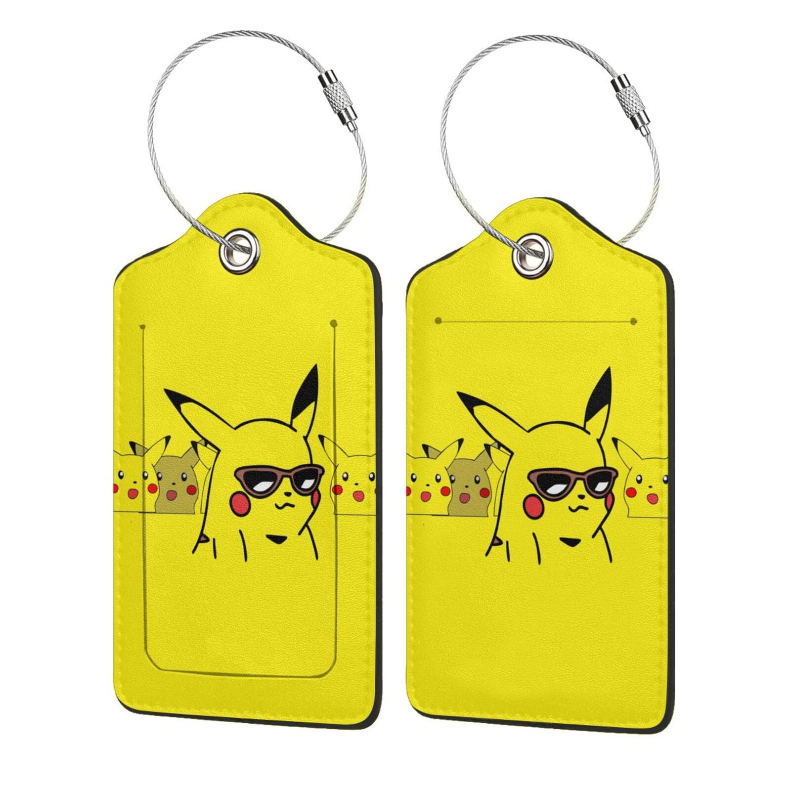 Pokemon-Pikachu Game768 Luggage Tags for Suitcases Travel ID ...