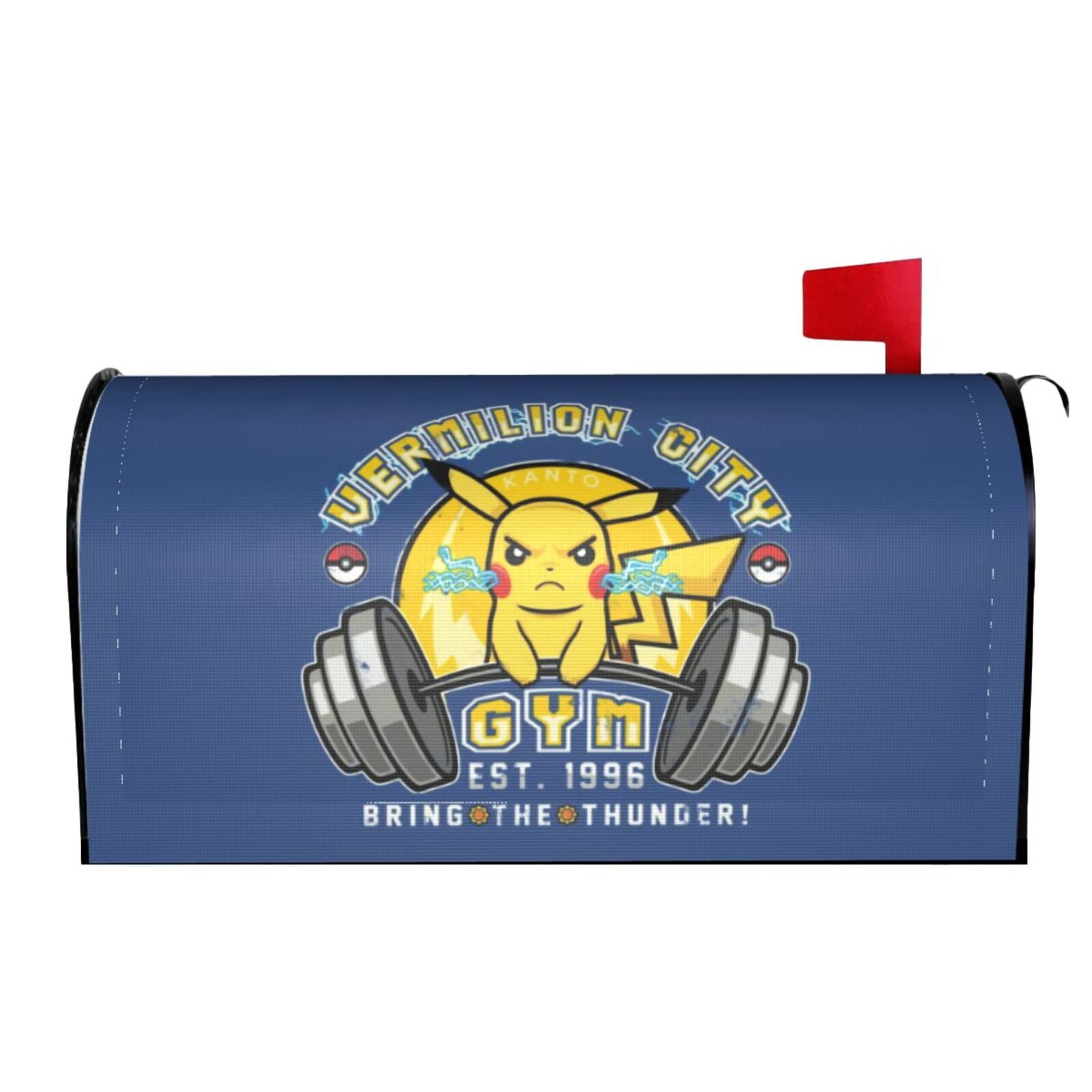 Pokemon-Pikachu Game789 Cartoon Character Mailbox Cover Magnetic ...