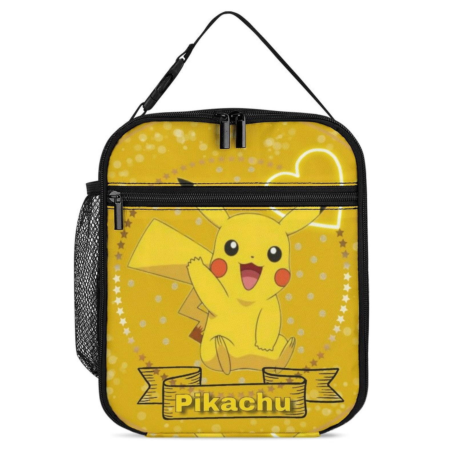 Pokemon-Pikachu Game876 Custom Text Lunch Bag With Satchel Shoulder ...