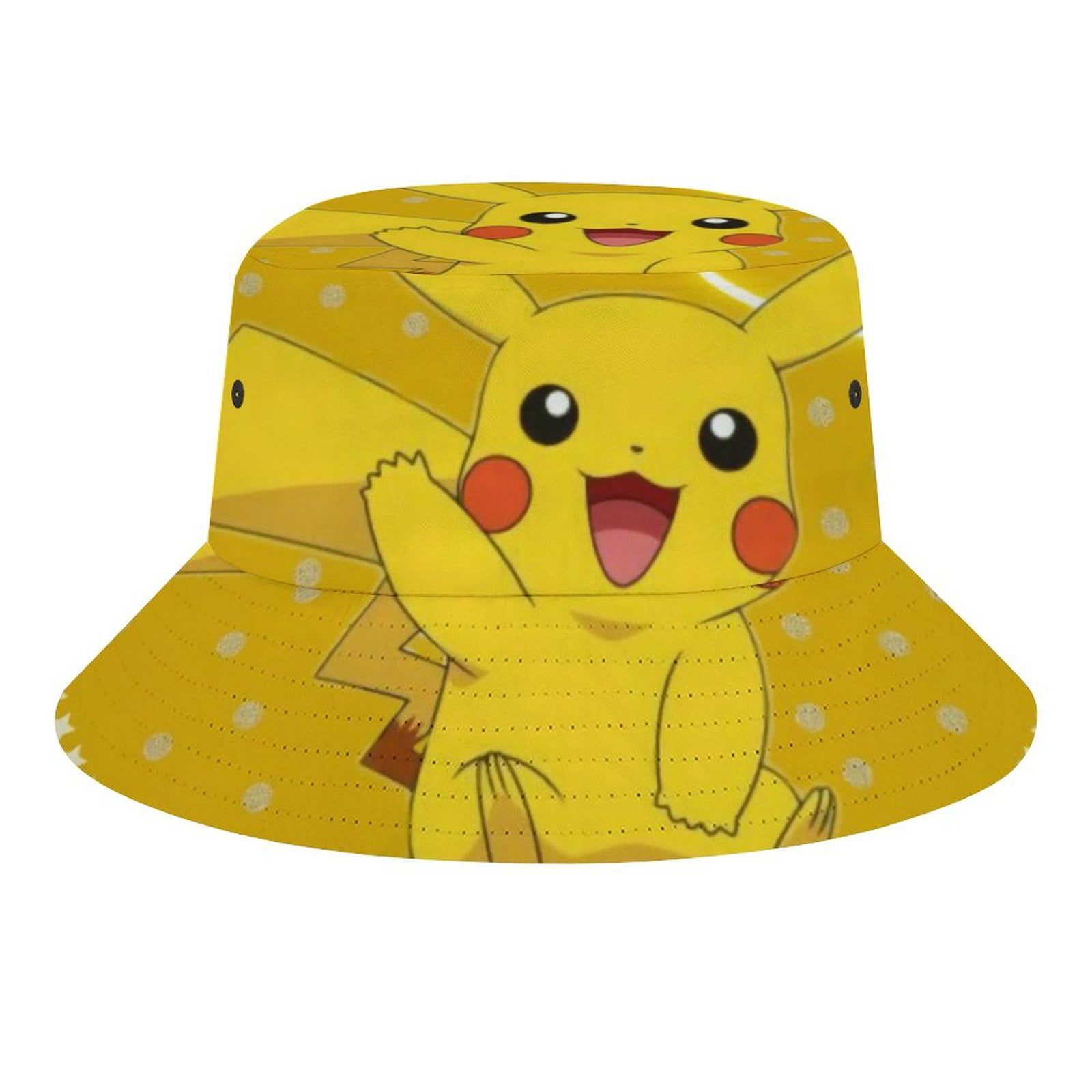 Pokemon-Pikachu Game876 Fashion Bucket Hat Sun Hat for Women Men ...