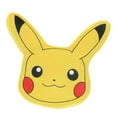 Pokemon Pikachu Head Shaped Velour Throw Pillow - Walmart.com