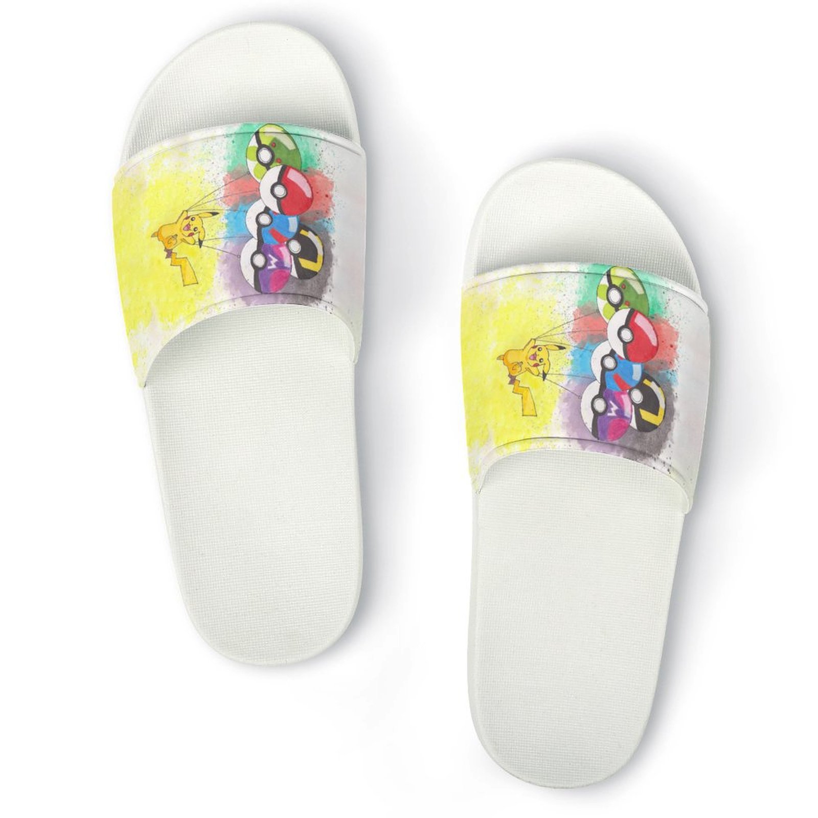 Pokemon Pikachu House Slides Non Slip Quick Drying Shower Sandals ...