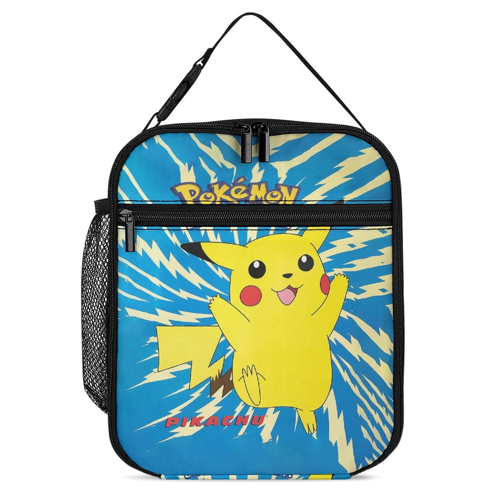 Pokemon Pikachu Insulated Lunch Bag Lunch Box Reusable Lunch Bag ...