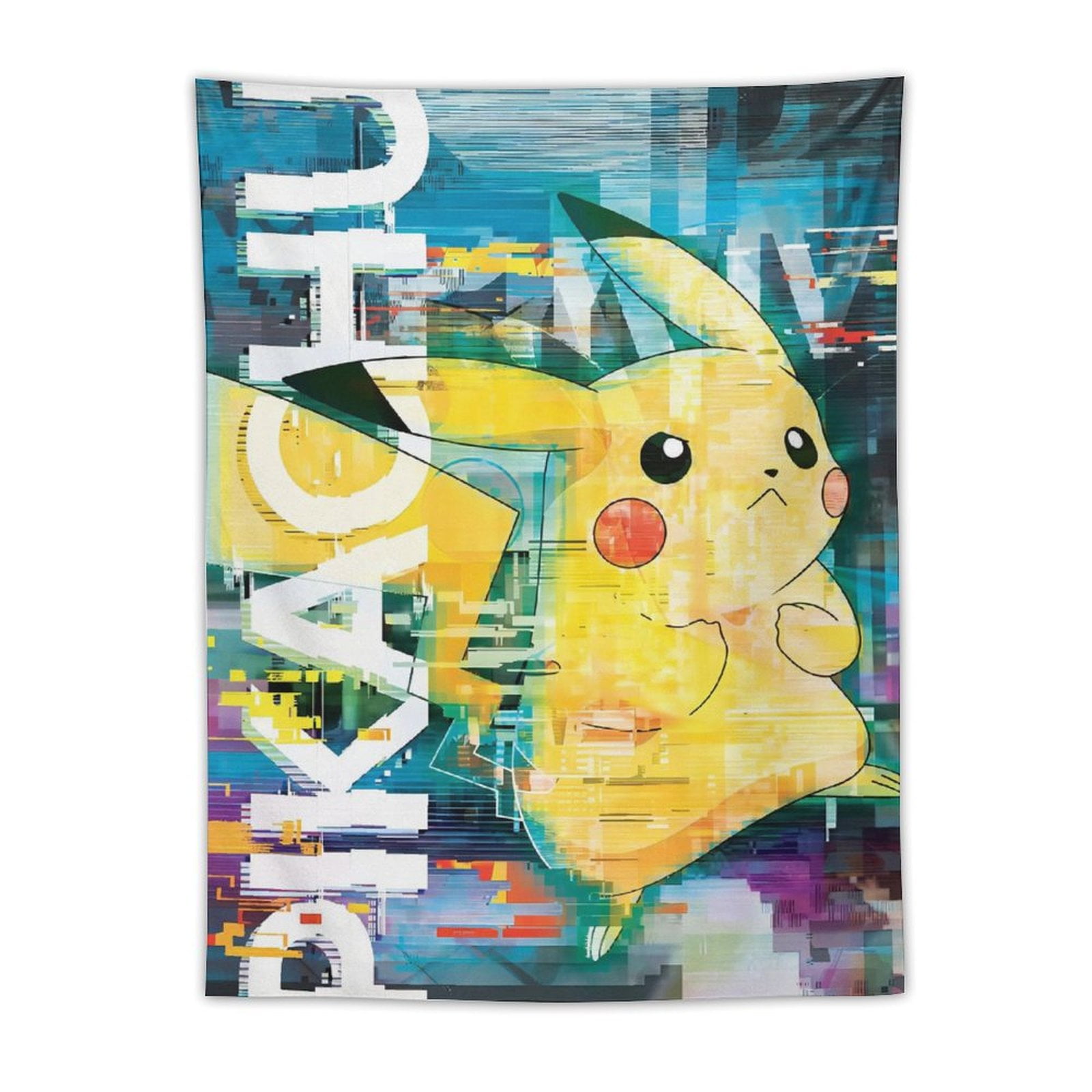 Pokemon Pikachu Interesting Wall Tapestries Used to Decorate College ...