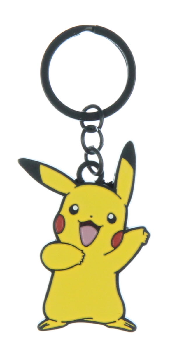 Pokemon Pikachu Keychain - Officially Licensed Keyring - Walmart.com