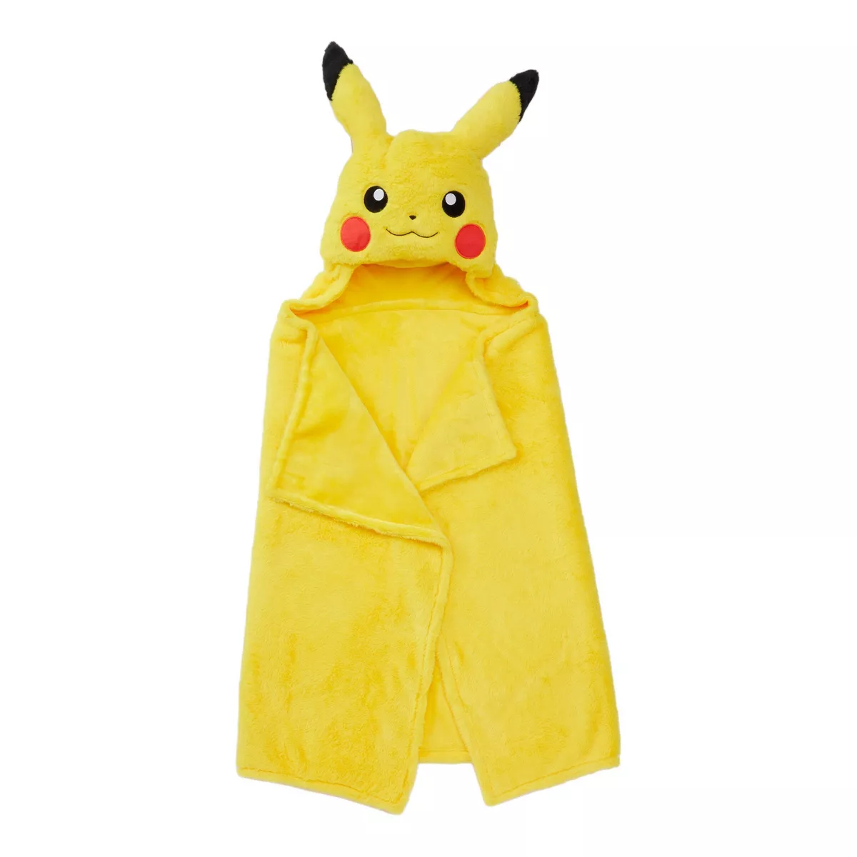 Pokemon Pikachu Kids' Hooded Blanket 30in x 50in - Walmart.com