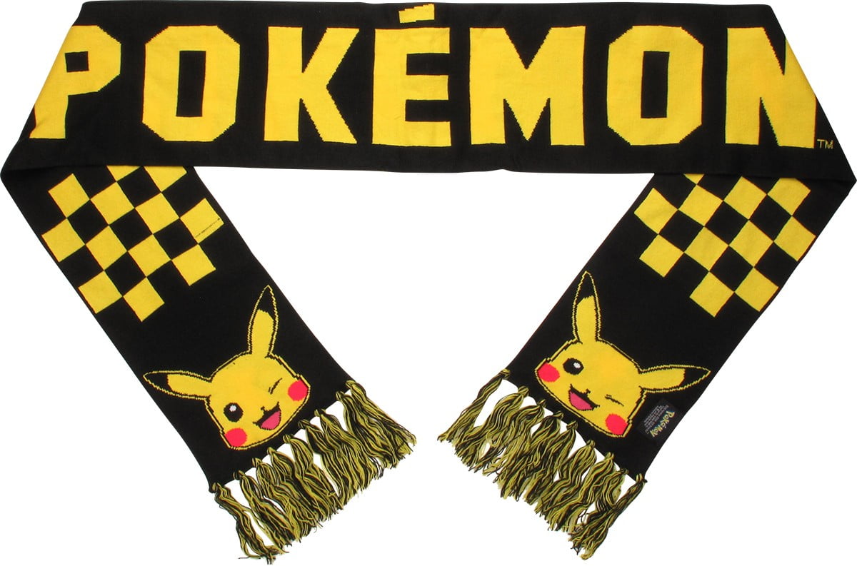 Pokemon Pikachu Jacqard Scarf - Walmart.com