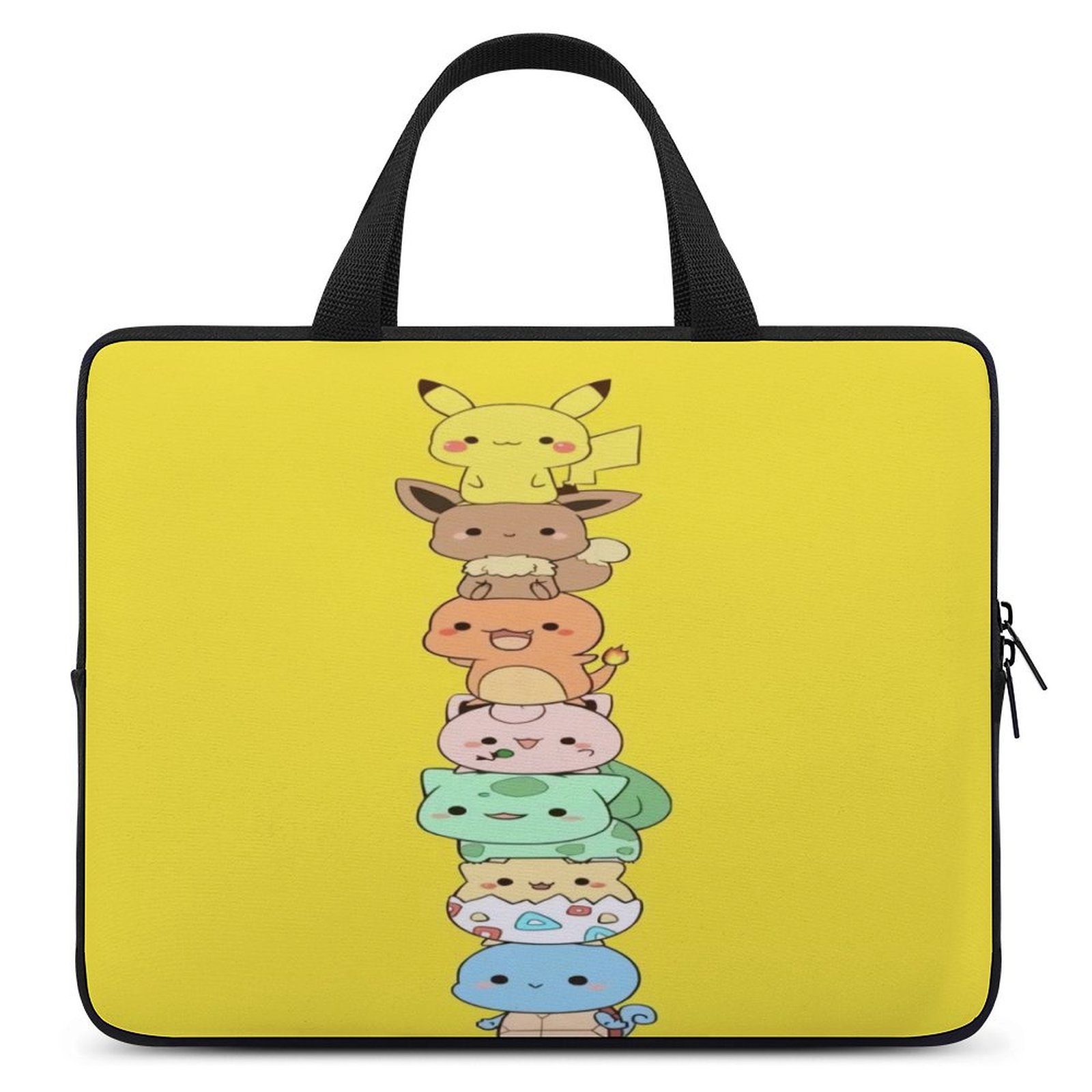 Pokemon-Pikachu Laptop Bag,Laptop Tote Bag for Women Men 15 Inch,Waterproof Diving Fabric ...