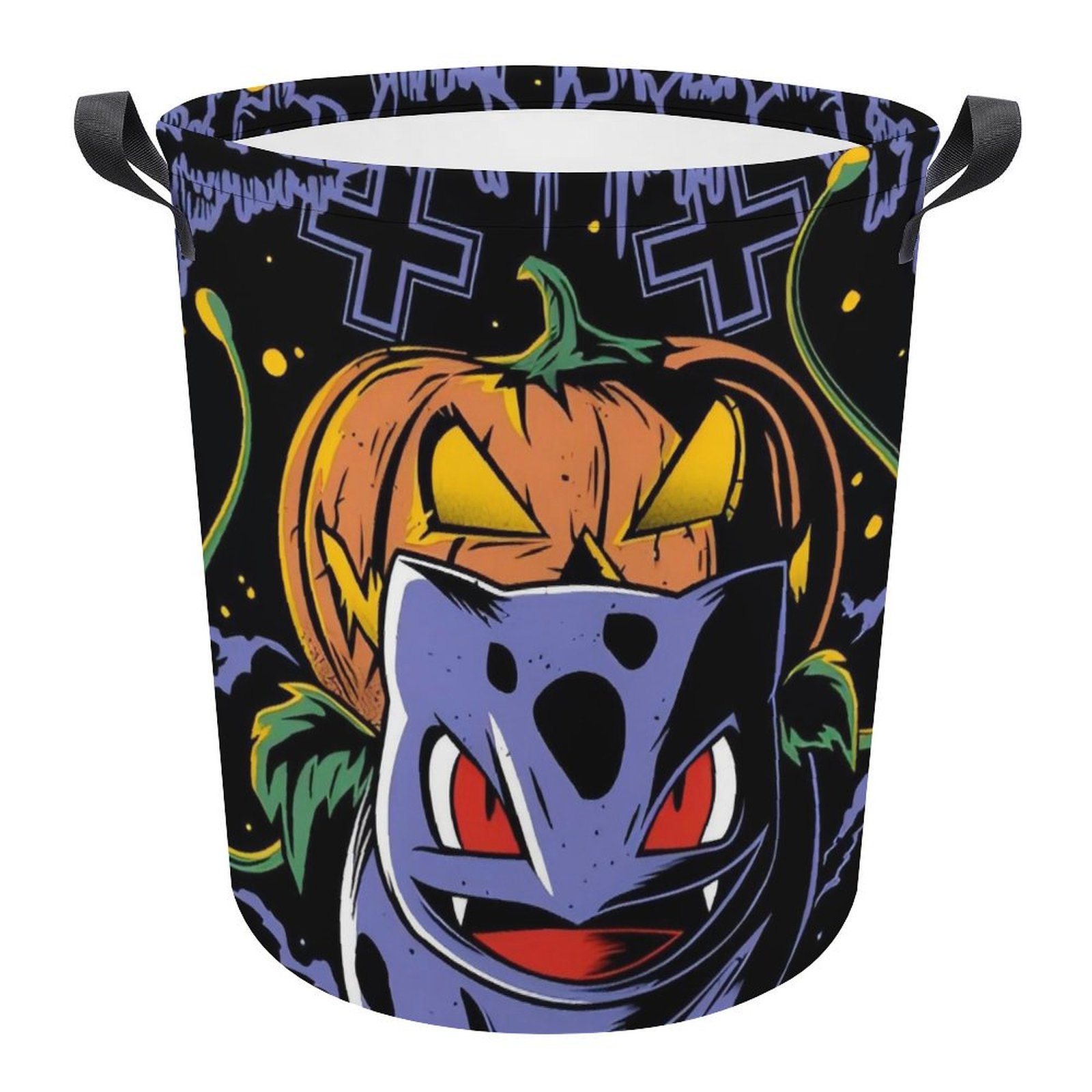 Pokemon Pikachu Laundry basket gift toy storage foldable wardrobe ...