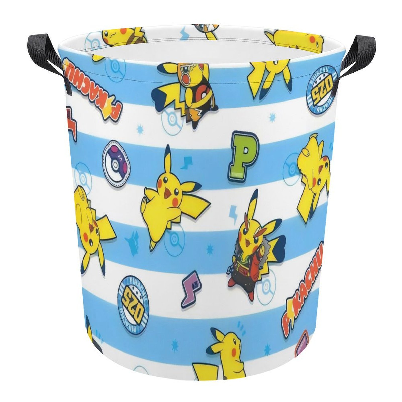 Pokemon Pikachu Laundry basket gift toy storage foldable wardrobe ...