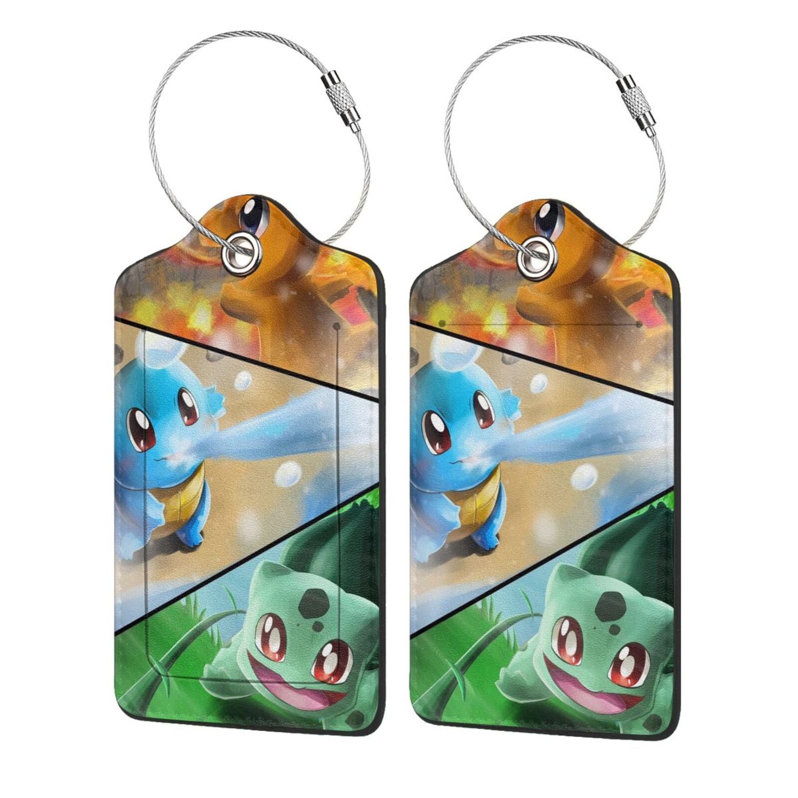 Pokemon Pikachu Luggage Tags for Suitcases Travel ID Identification ...
