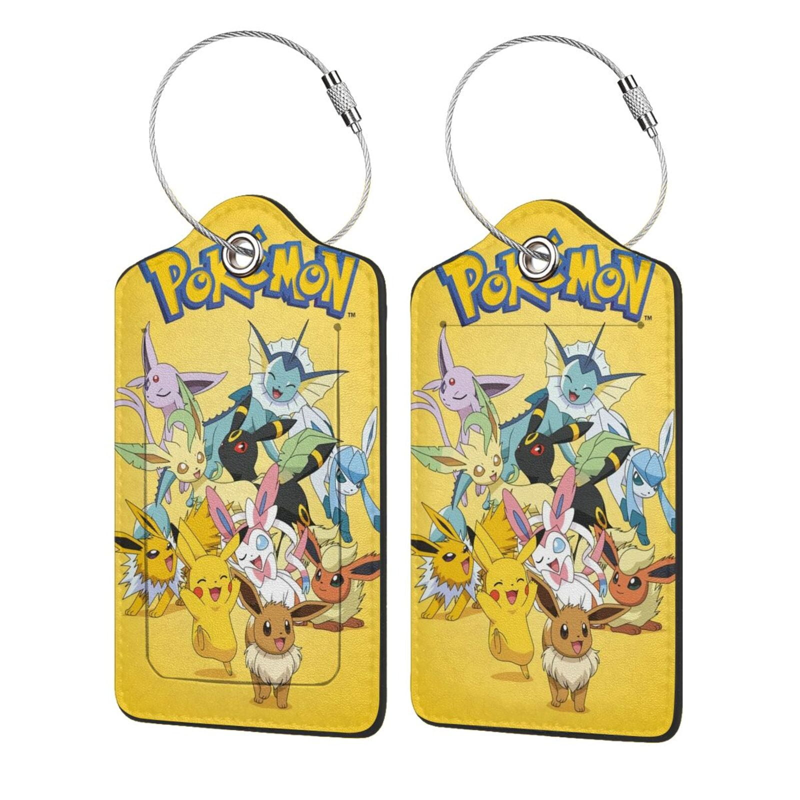 Pokemon-Pikachu Manga Luggage Tags for Suitcases Travel ID ...