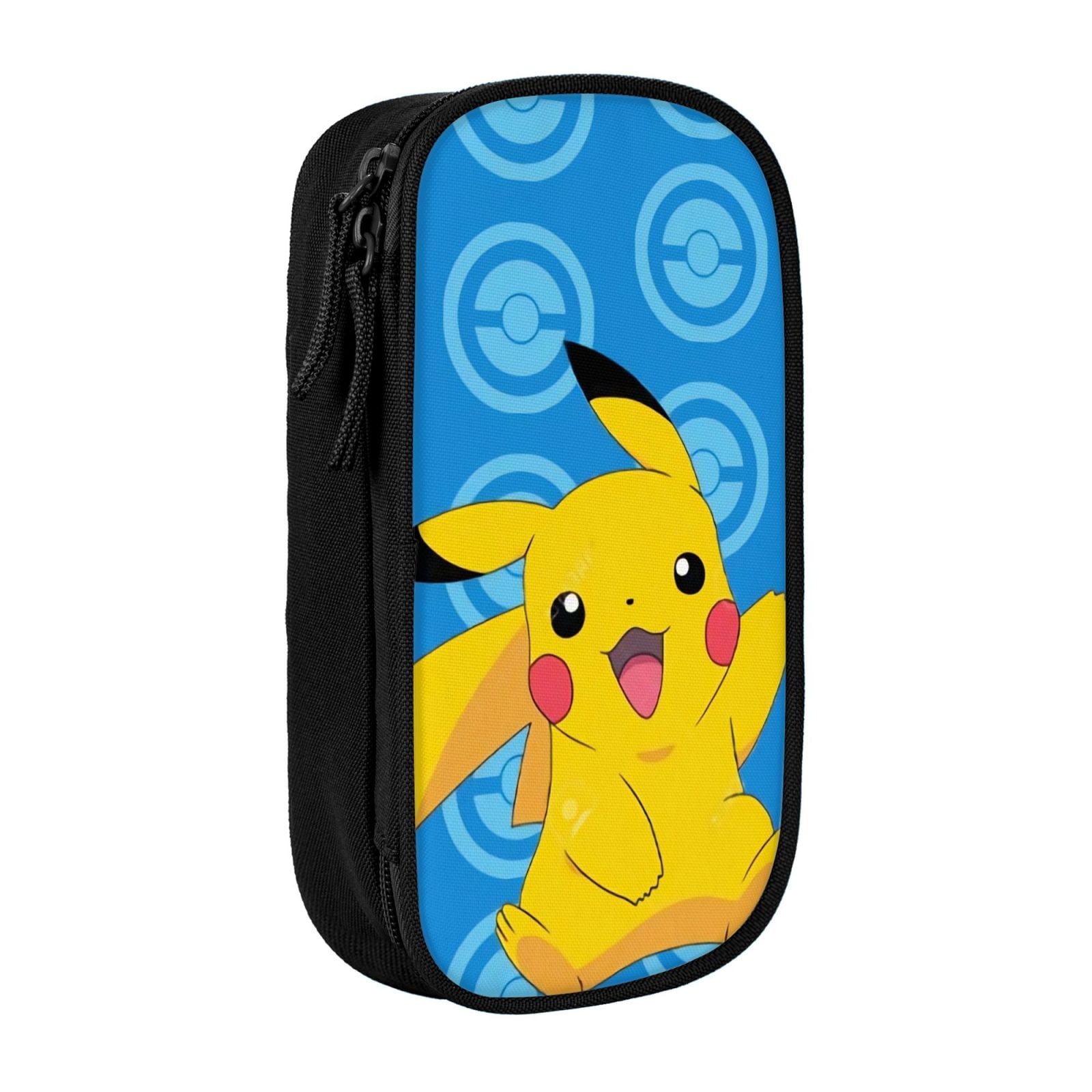 Pokemon Pikachu Pencil Pouch,Pencil Case,Big Pencil Bag Pouch Box ...