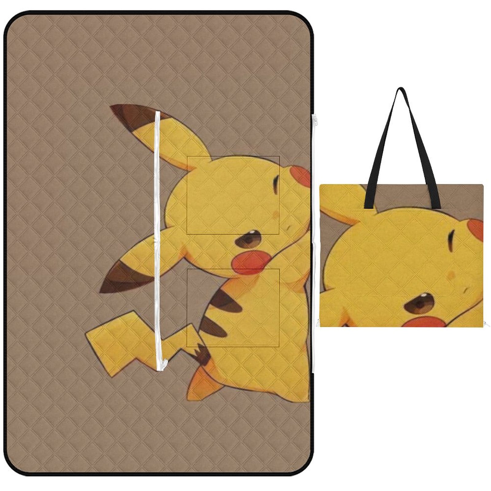 Pokemon Pikachu Picnic Blanket,Foldable Waterproof Sand Mat,Extra Large ...