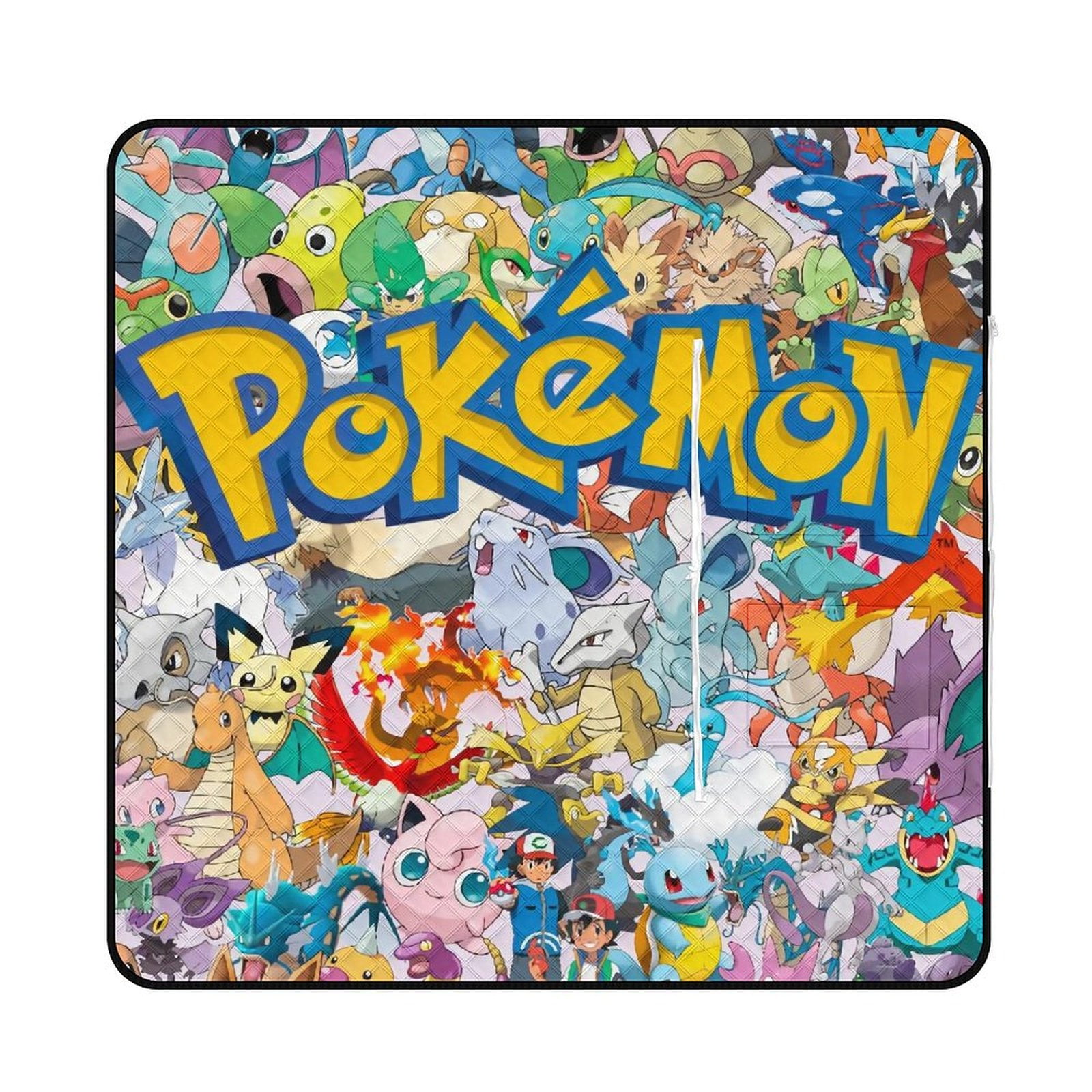 Pokemon-Pikachu Picnic Blankets 59"x59" Extra Large Outdoor Blanket ...