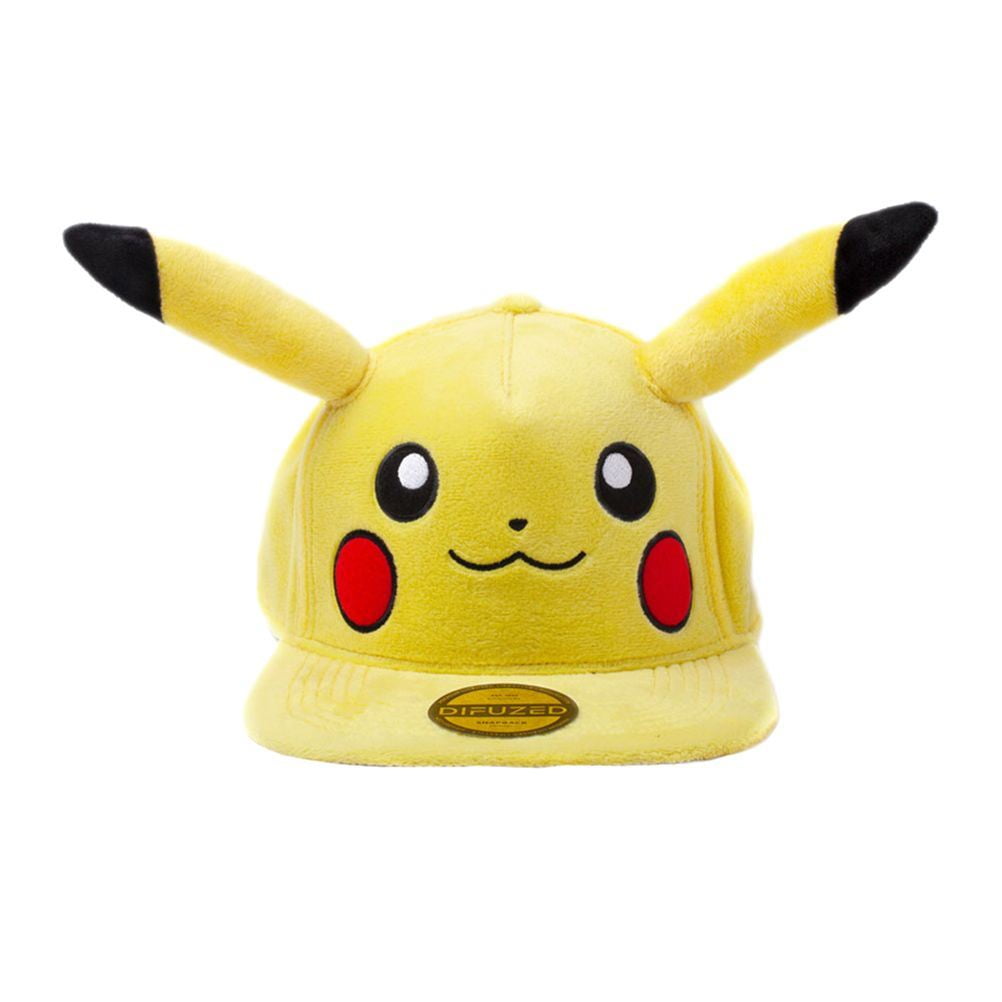 Pokemon Baseball Cap Pikachu with Ears new Official Nintendo Yellow ...