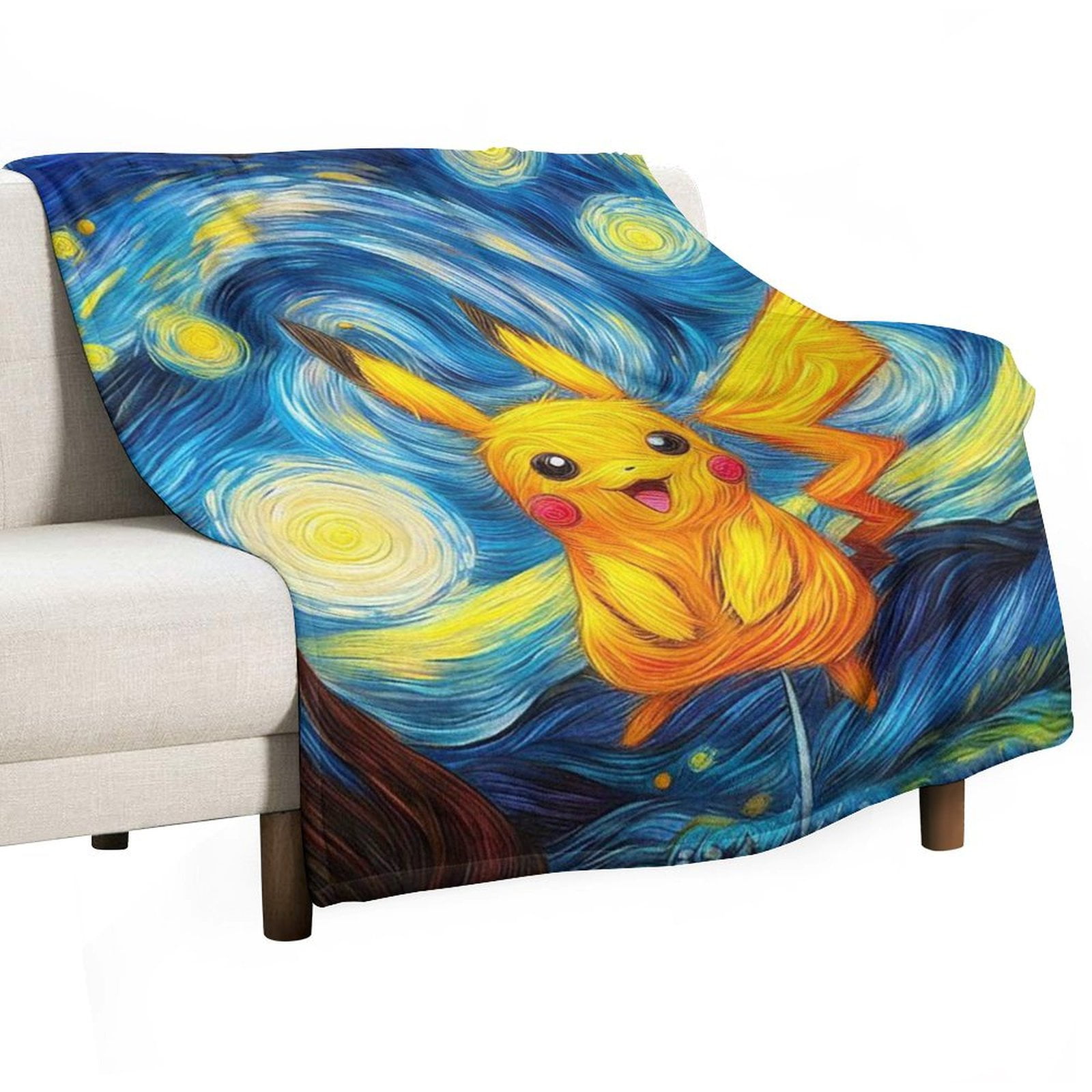 Pokemon_Pikachu Plush Throw Blanket - Measures 30"x40" - Kids Super ...