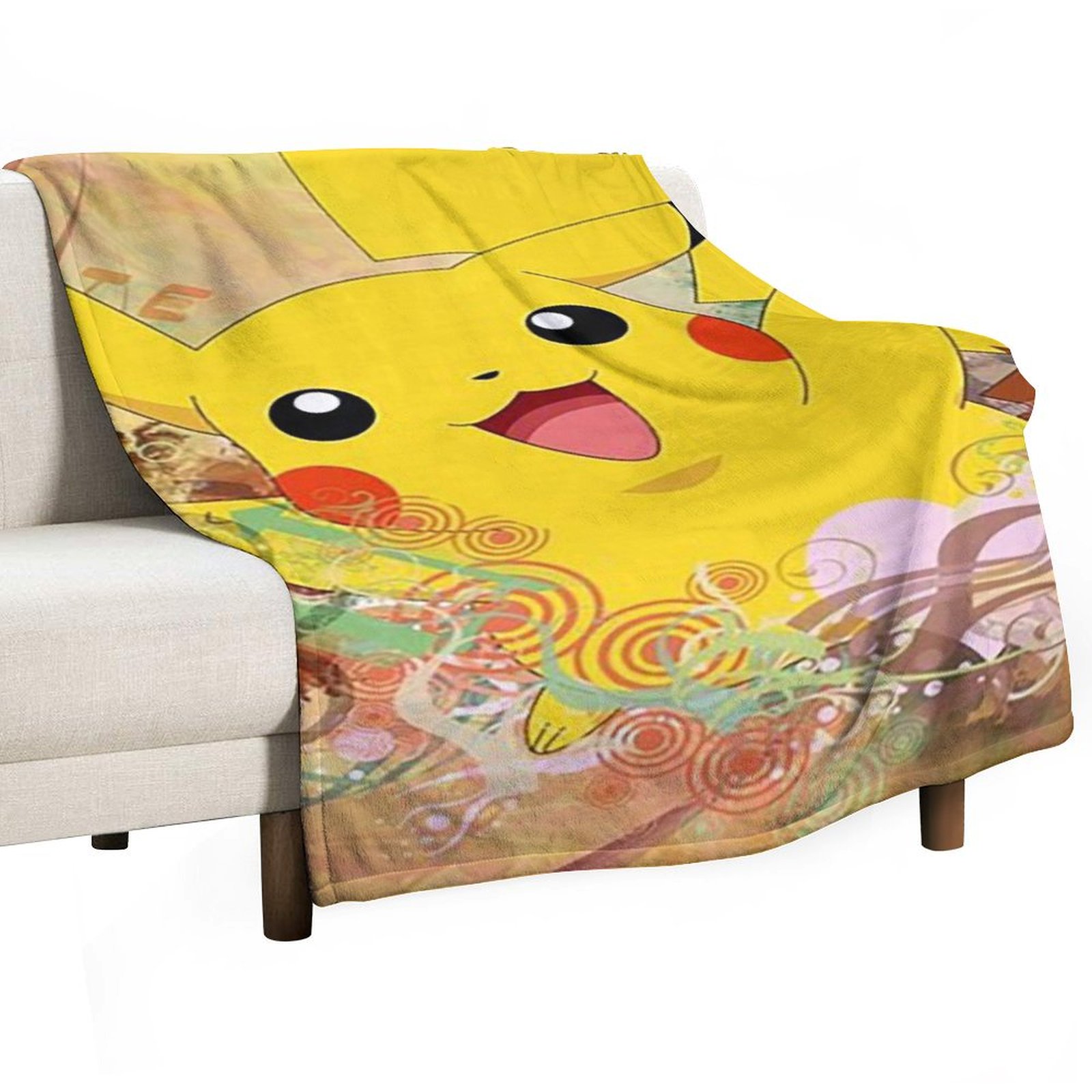 Pokemon_Pikachu Plush Throw Blanket - Measures 30"x50" - Kids Super ...