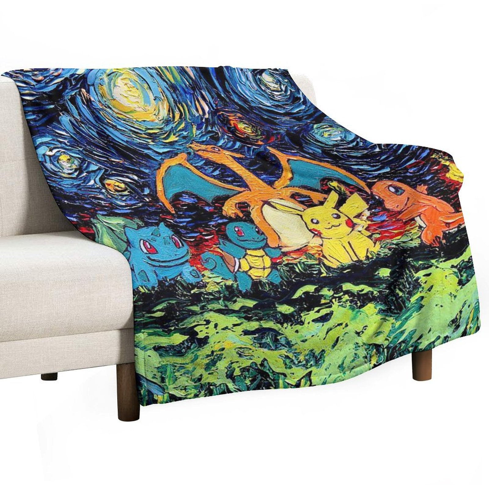 Pokemon_Pikachu Plush Throw Blanket - Measures 40"x50" - Kids Super ...