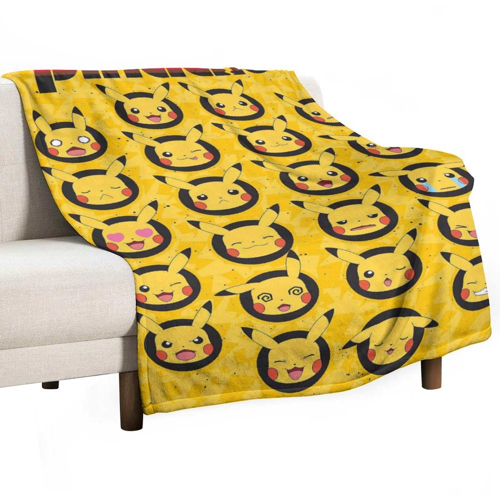 Pokemon_Pikachu Plush Throw Blanket - Measures 40"x60" - Kids Super ...