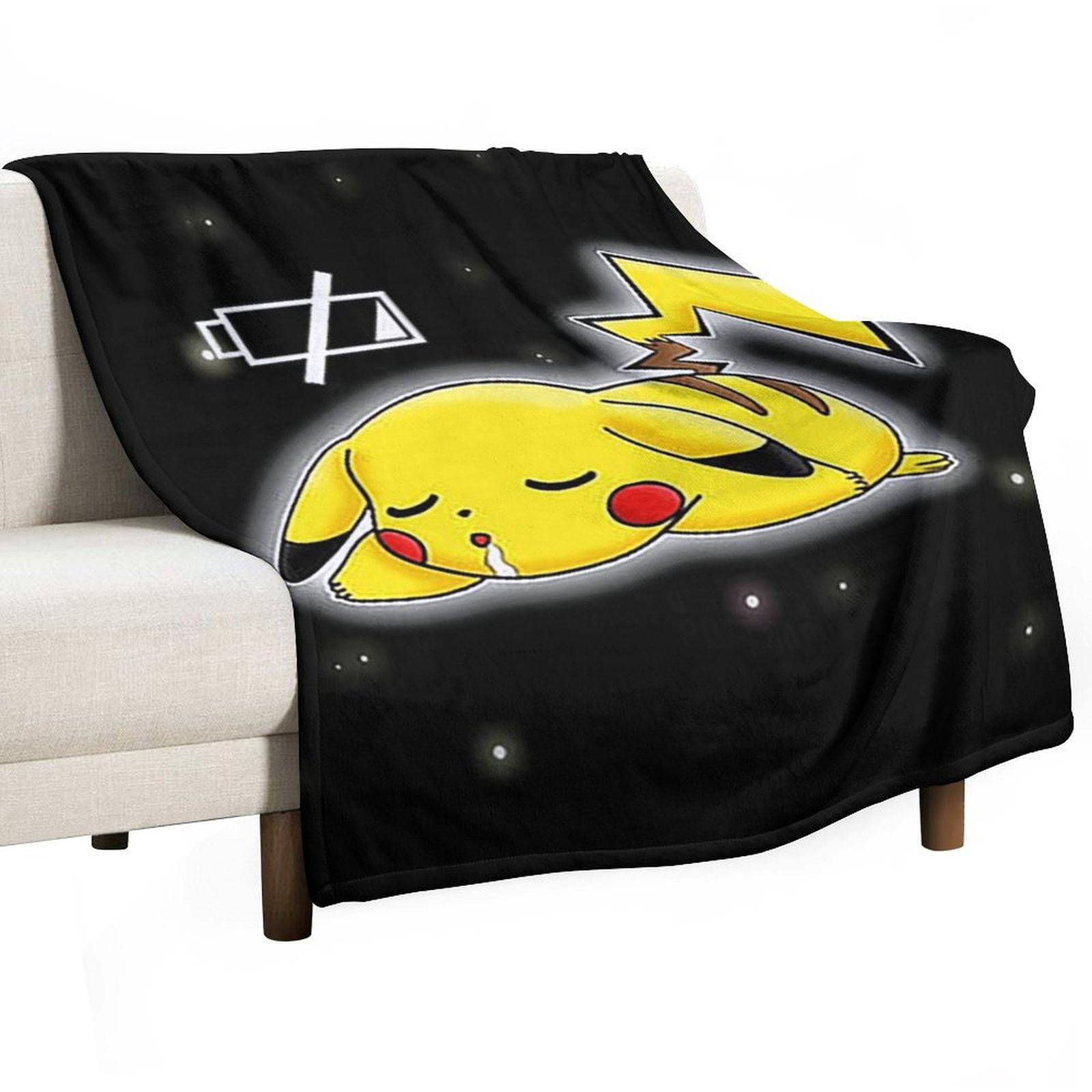 Pokemon_Pikachu Plush Throw Blanket - Measures 66"x90" - Kids Super ...