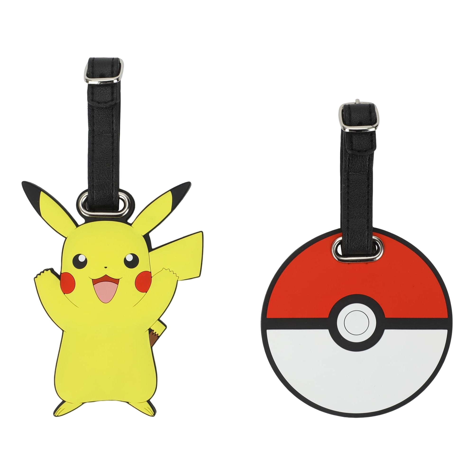 Pokemon Pikachu & Pokeball 2-Pack Luggage Straps - Walmart.com