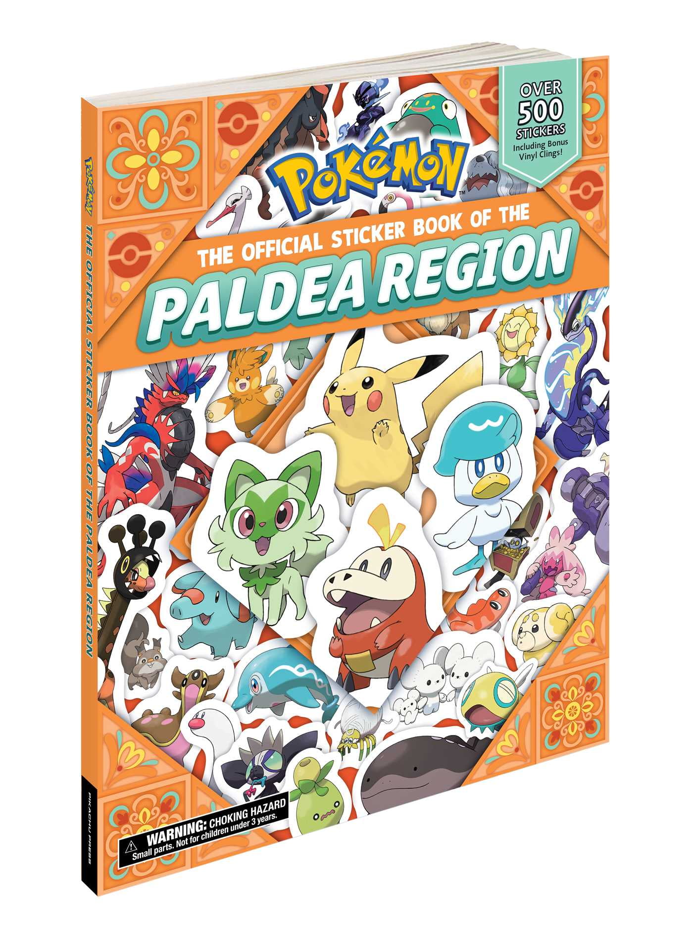 Pokemon Pikachu Press: Pokémon The Official Sticker Book Of The Paldea ...