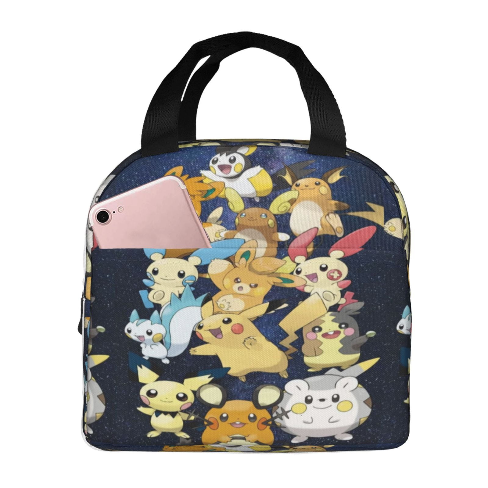 Pokemon-Pikachu Rinchma Blend Lunch Box for Women Men,Lunch Bag ...