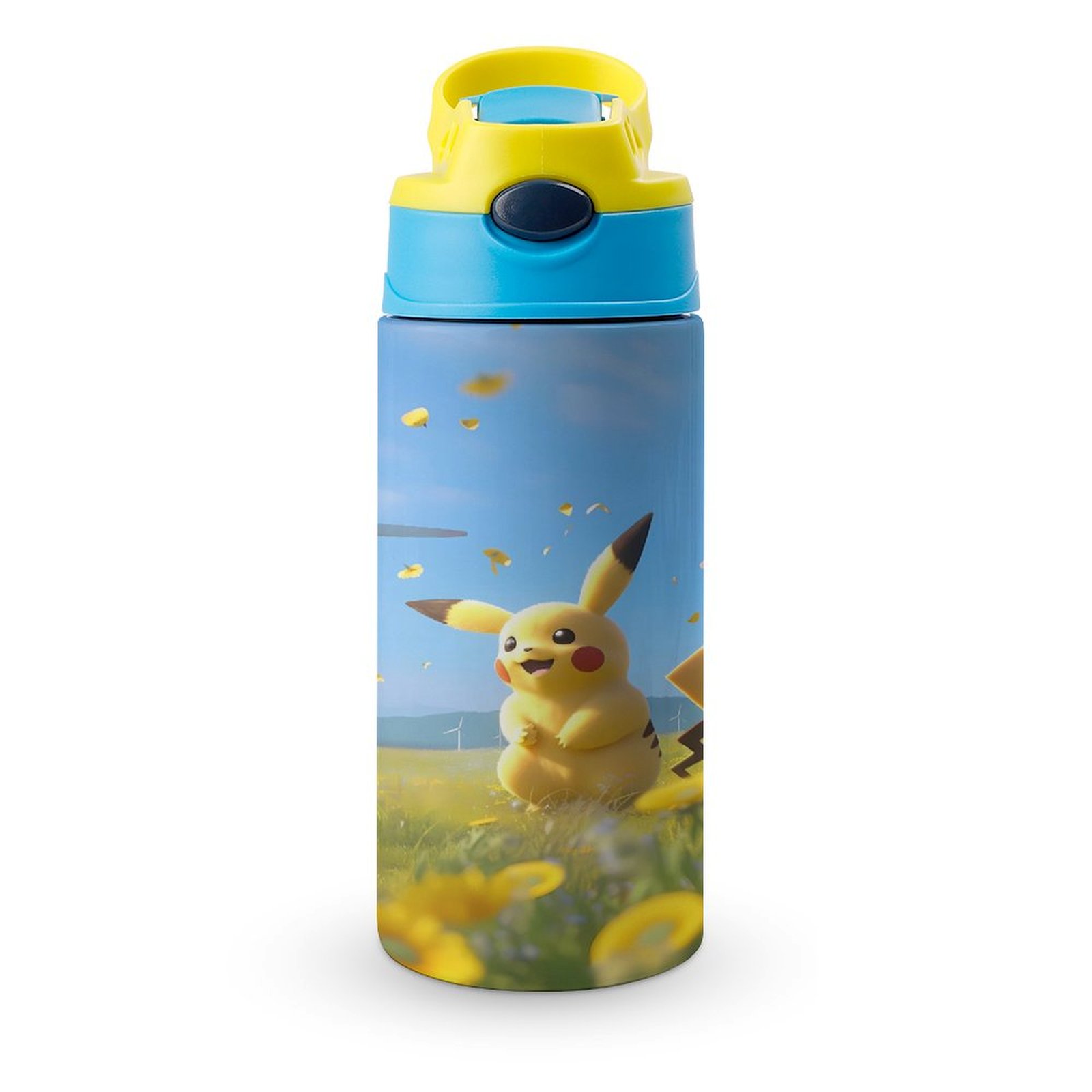 Pokemon Pikachu Stainless Steel Bottle for Kids Insulated Water Bottle ...