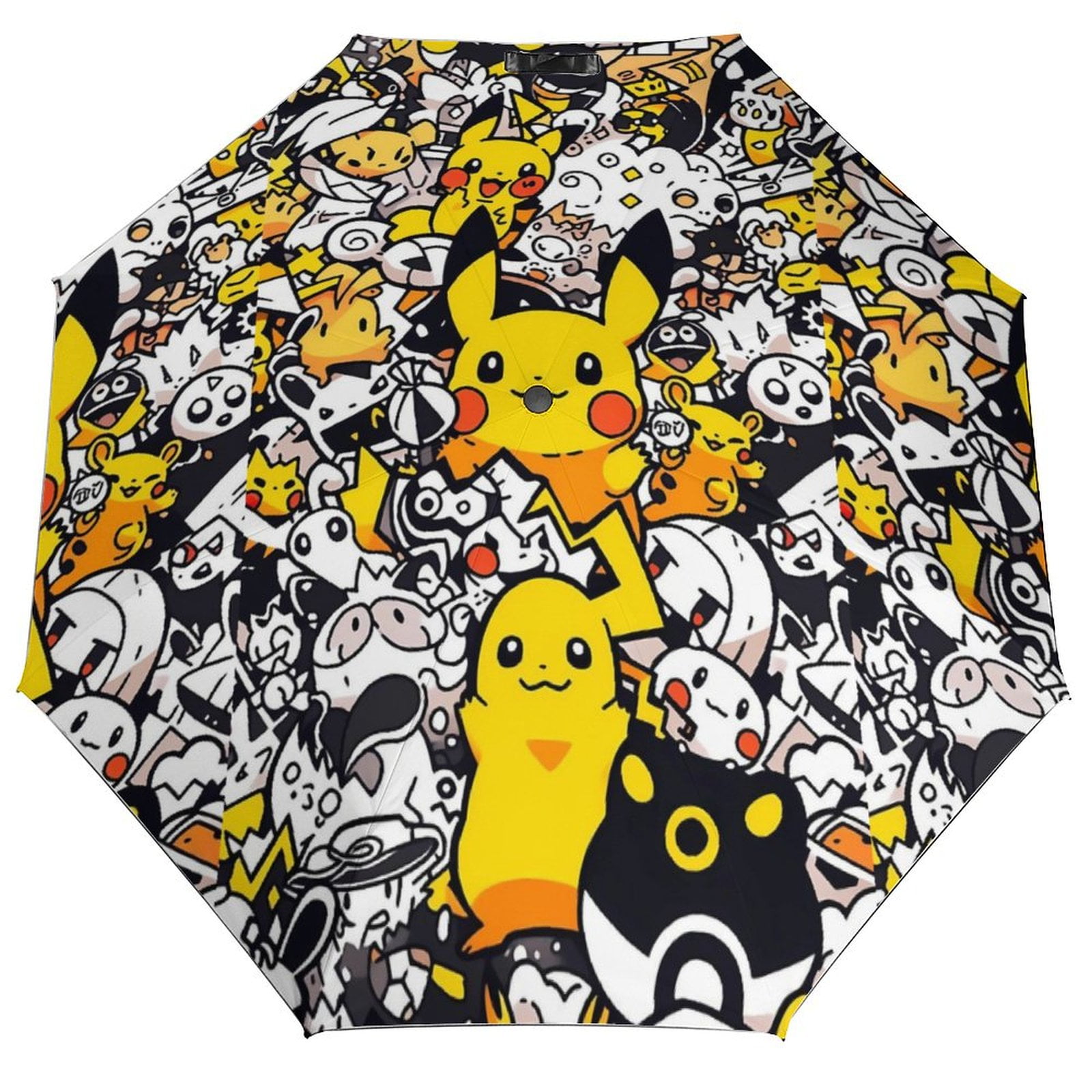 Pokemon Pikachu Sun umbrella Automatic Open/Close Sun Rain Travel ...